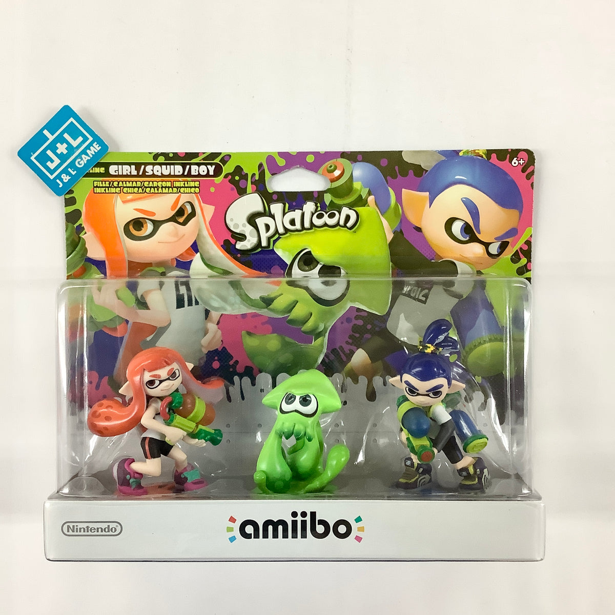Splatoon 3-pack (Splatoon series) - Nintendo WiiU Amiibo | J&L Game