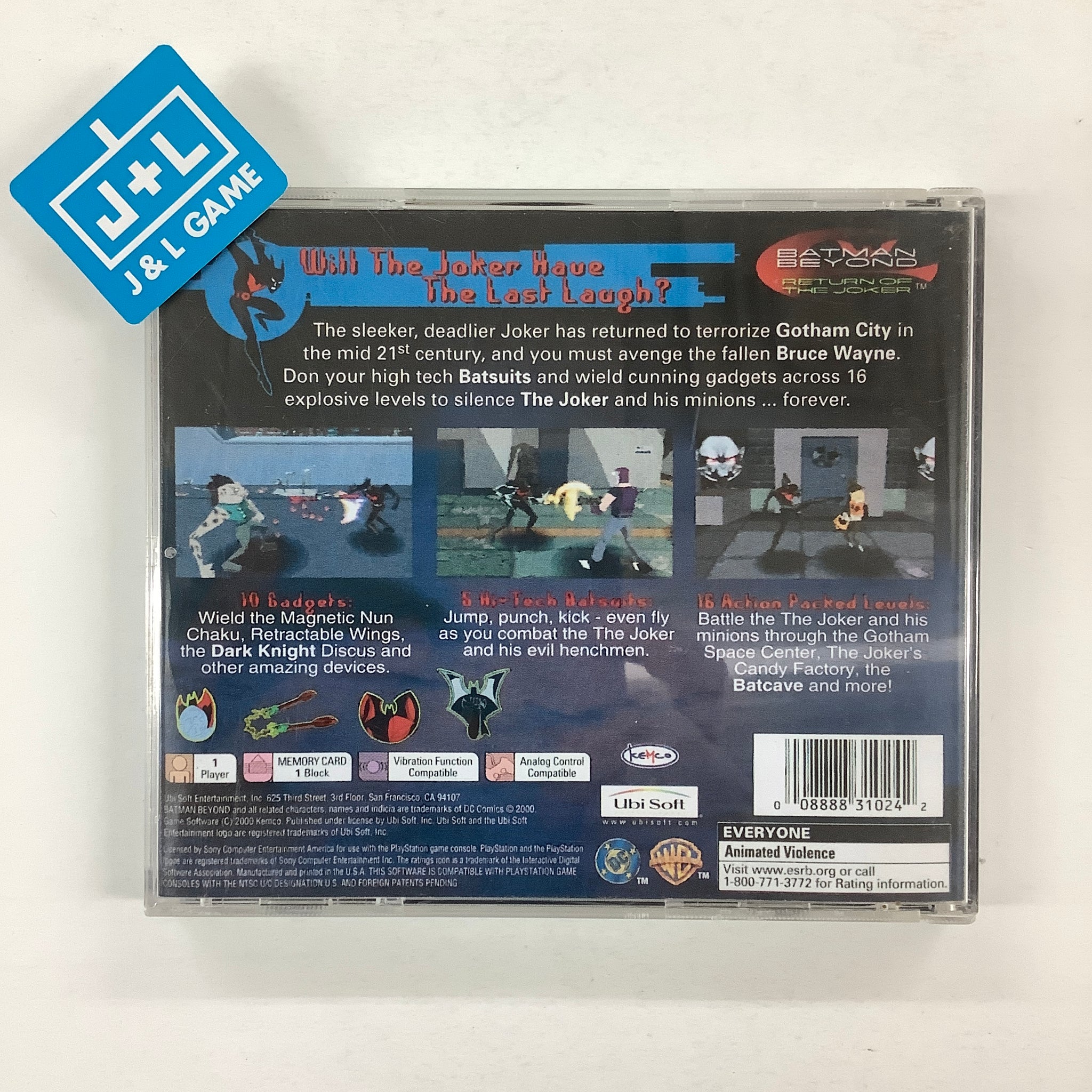 Batman Beyond: Return of the Joker - (PS1) PlayStation 1 [Pre-Owned ...