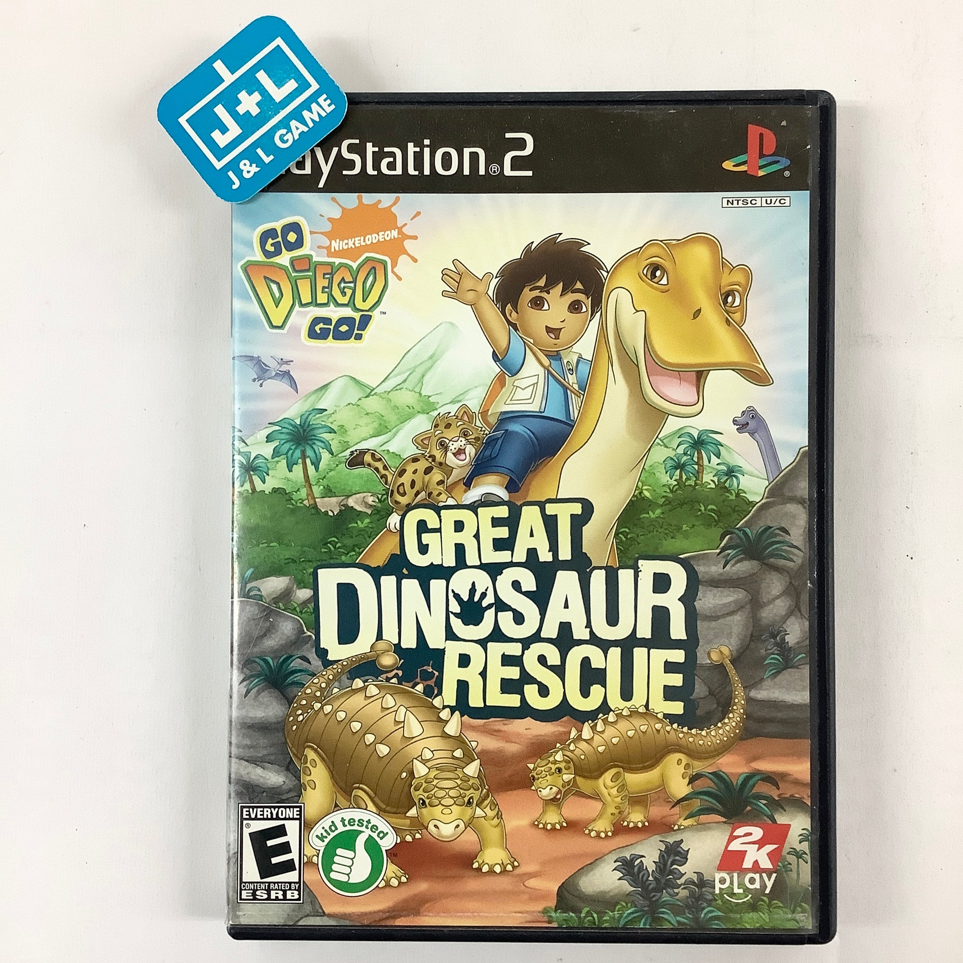Go, Diego, Go! Great Dinosaur Rescue - (PS2) PlayStation 2 [Pre-Owned ...