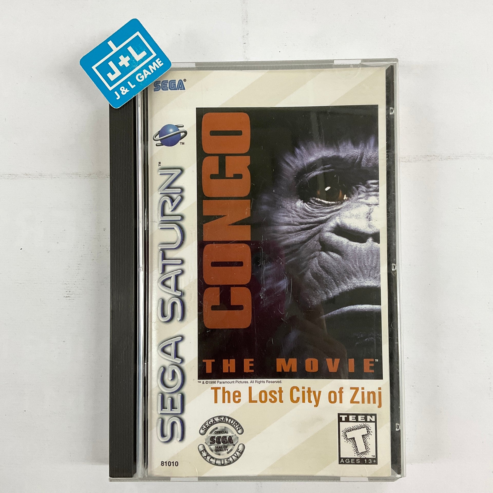 Congo the Movie: The Lost City of Zinj - (SS) SEGA Saturn [Pre-Owned ...