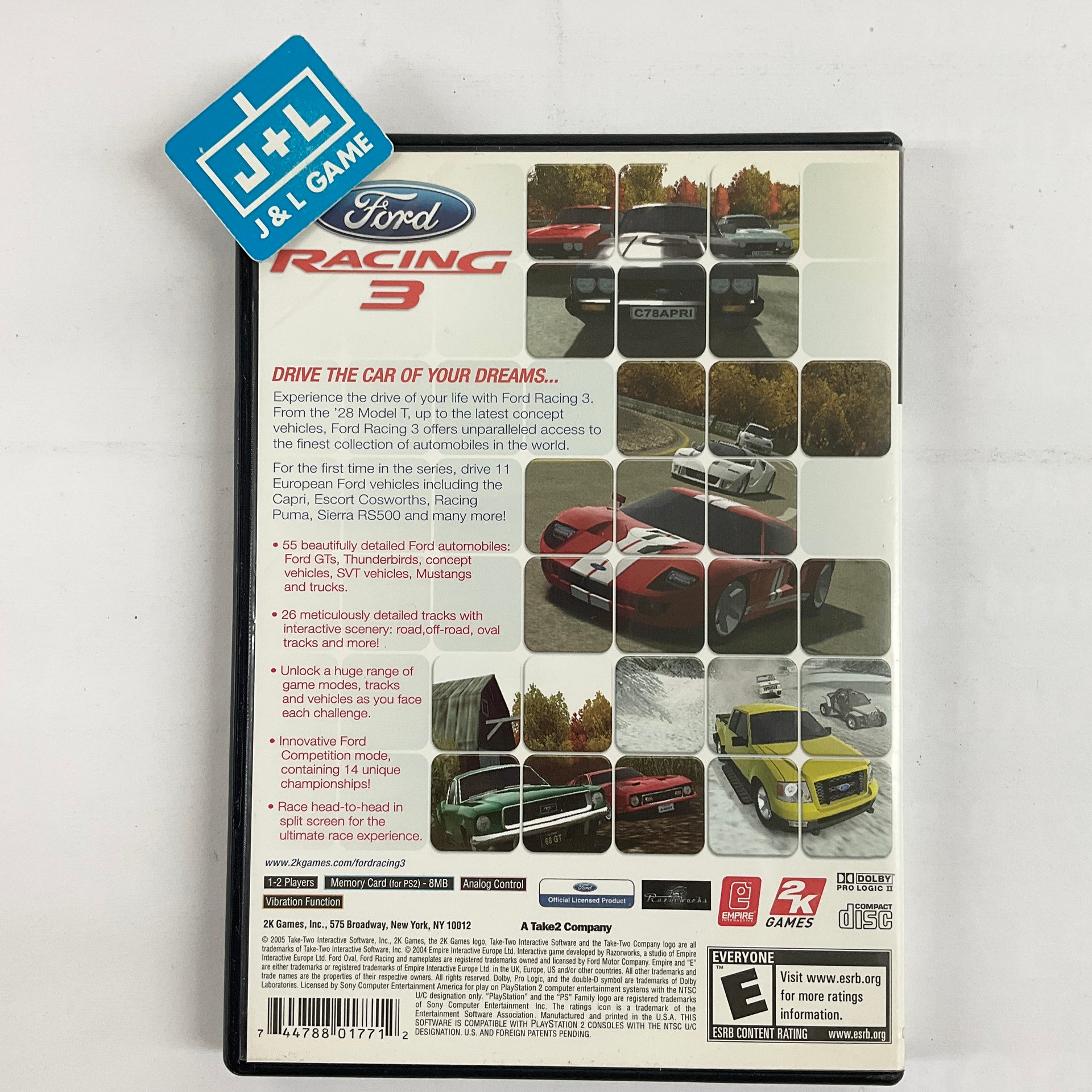 Ford Racing 3 - (PS2) PlayStation 2 [Pre-Owned] | J&L Game