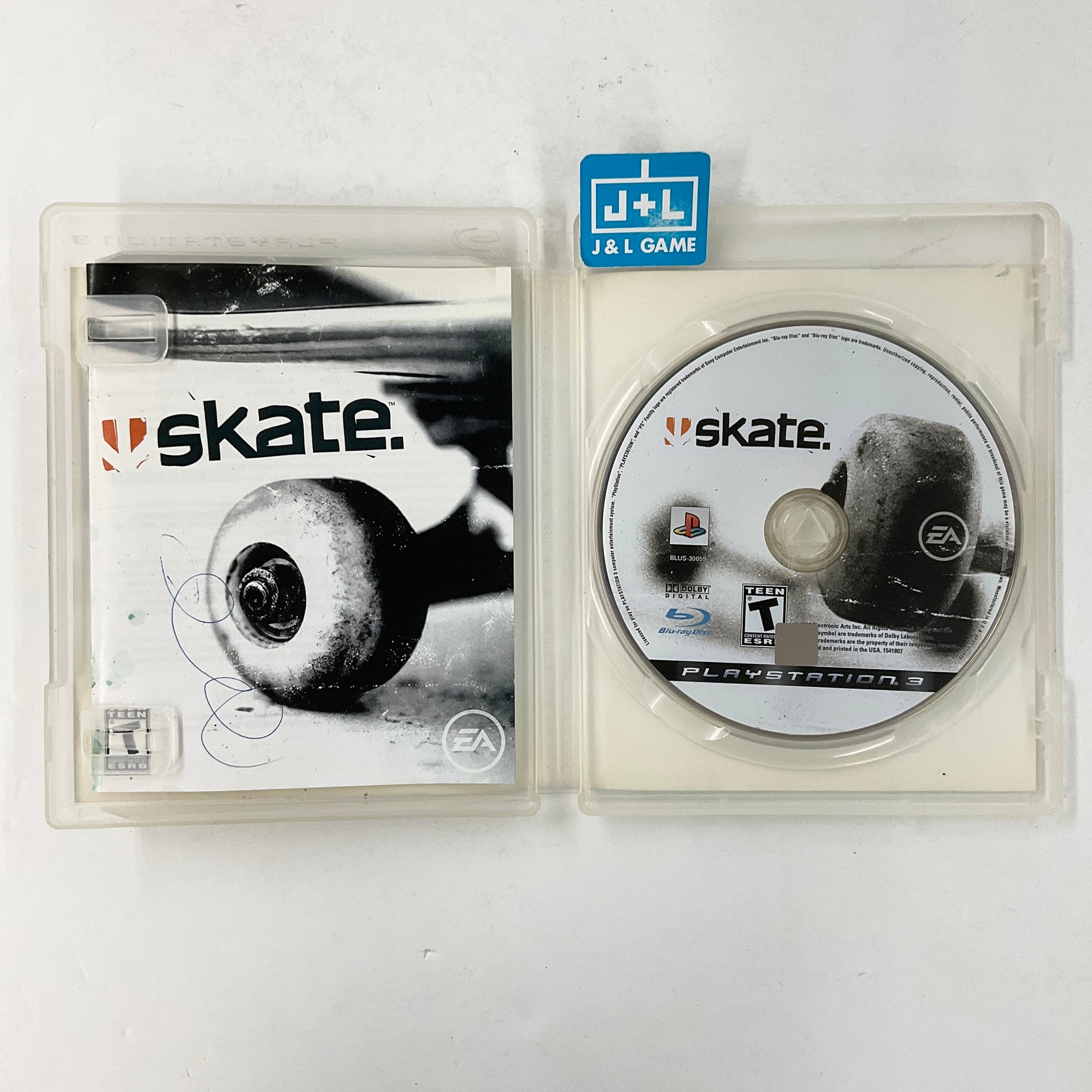 Skate - (PS3) PlayStation 3 [Pre-Owned] | J&L Game