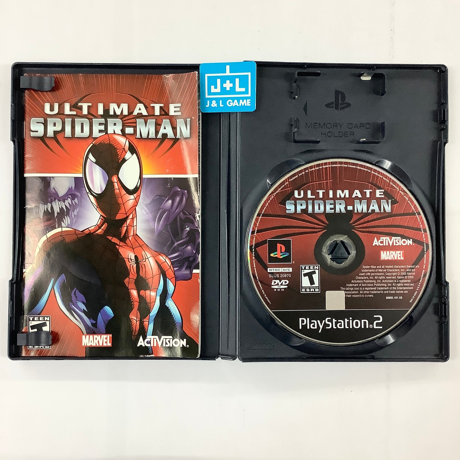 Ultimate Spider-Man - (PS2) PlayStation 2 [Pre-Owned] | J&L Game