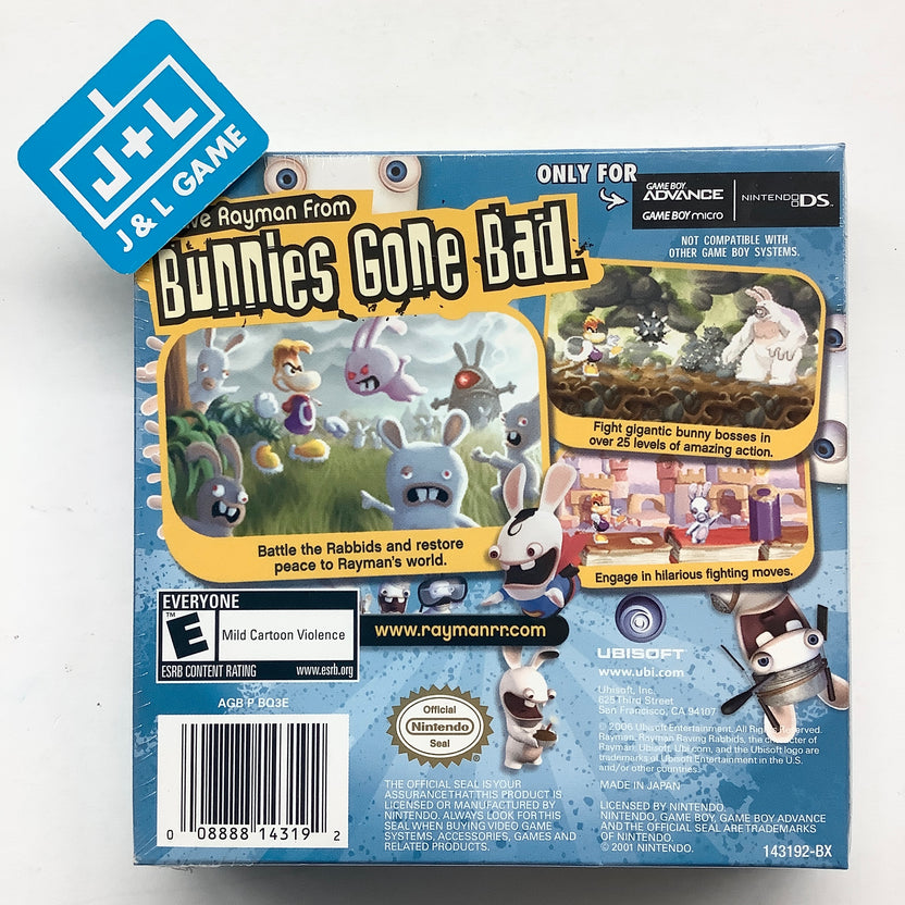 Rayman Raving Rabbids - (GBA) Game Boy Advance | J&L Game