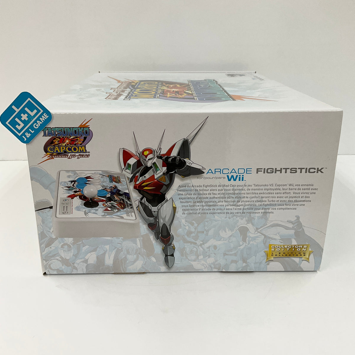 Madcatz Tatsunoko VS. Capcom Arcade FightStick - Nintendo Wii | J&L Game