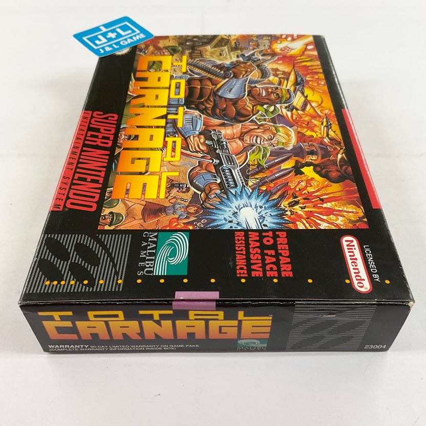 Total Carnage - (SNES) Super Nintendo [Pre-Owned] | J&L Game