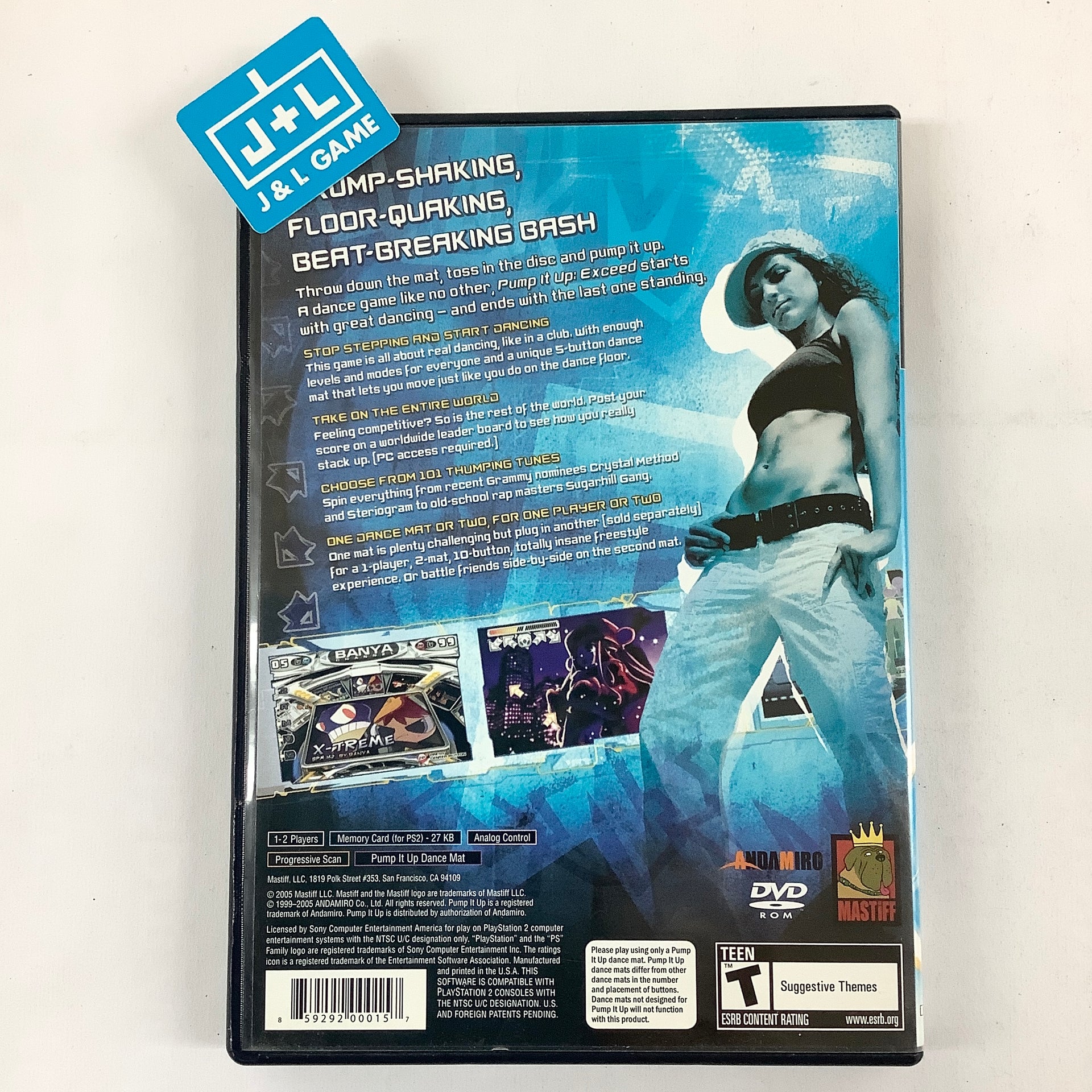 Pump It Up: Exceed - (PS2) PlayStation 2 [Pre-Owned] | J&L Game