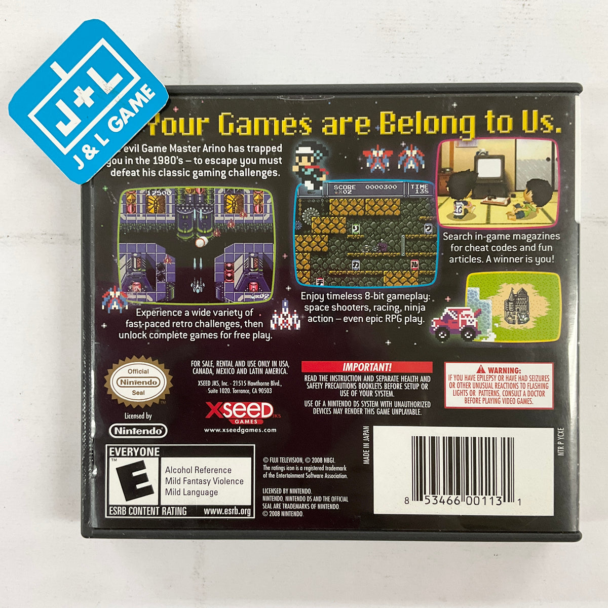 Retro Game Challenge - (NDS) Nintendo DS [Pre-Owned] | J&L Game