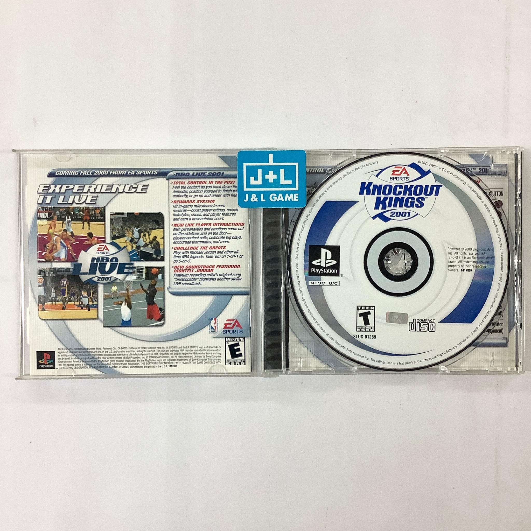 Knockout Kings 2001 - (PS1) PlayStation 1 [Pre-Owned] – J&L Video Games ...