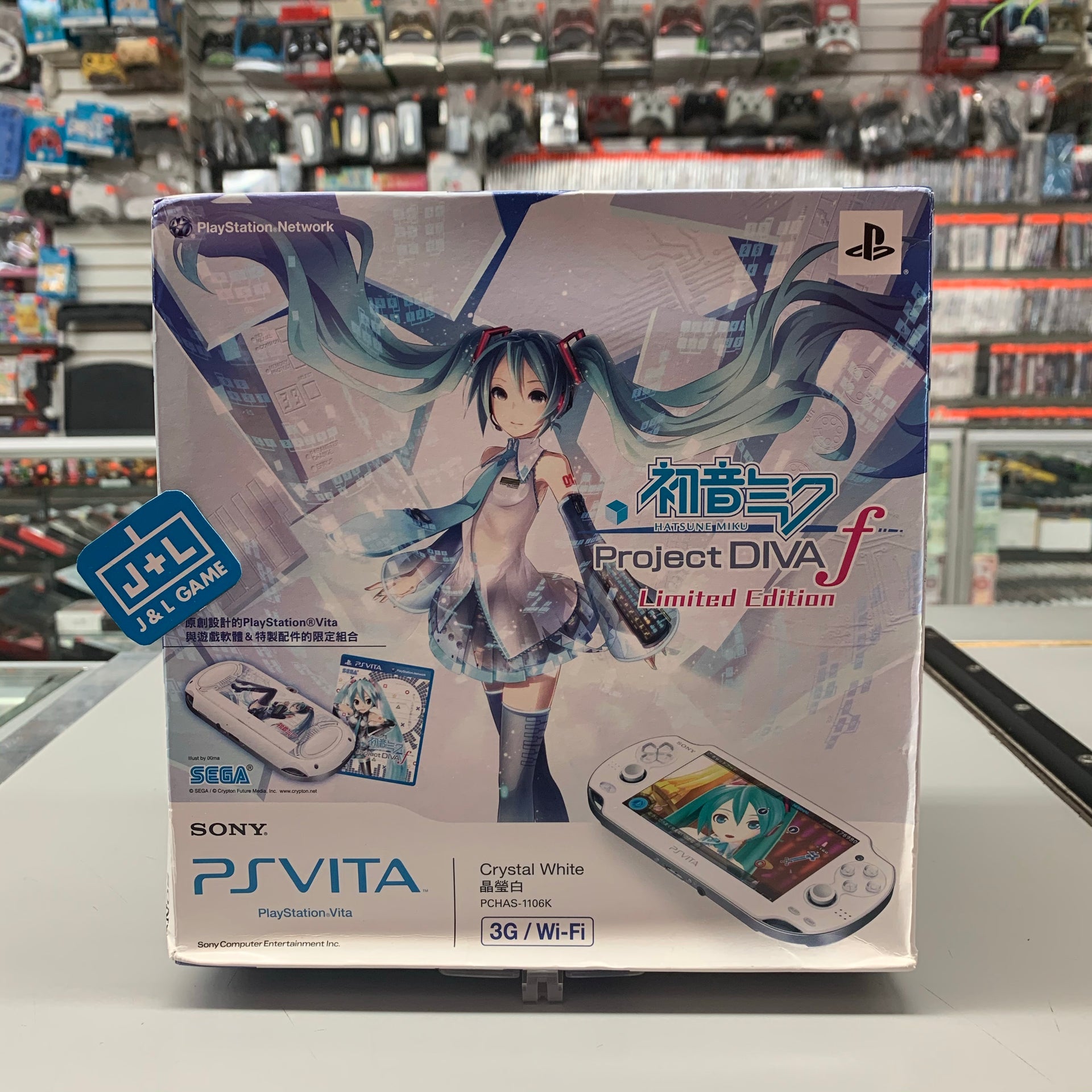 Sony PlayStation Vita Miku Hatsune Limited Edition 3G/Wi-Fi model (PCH ...