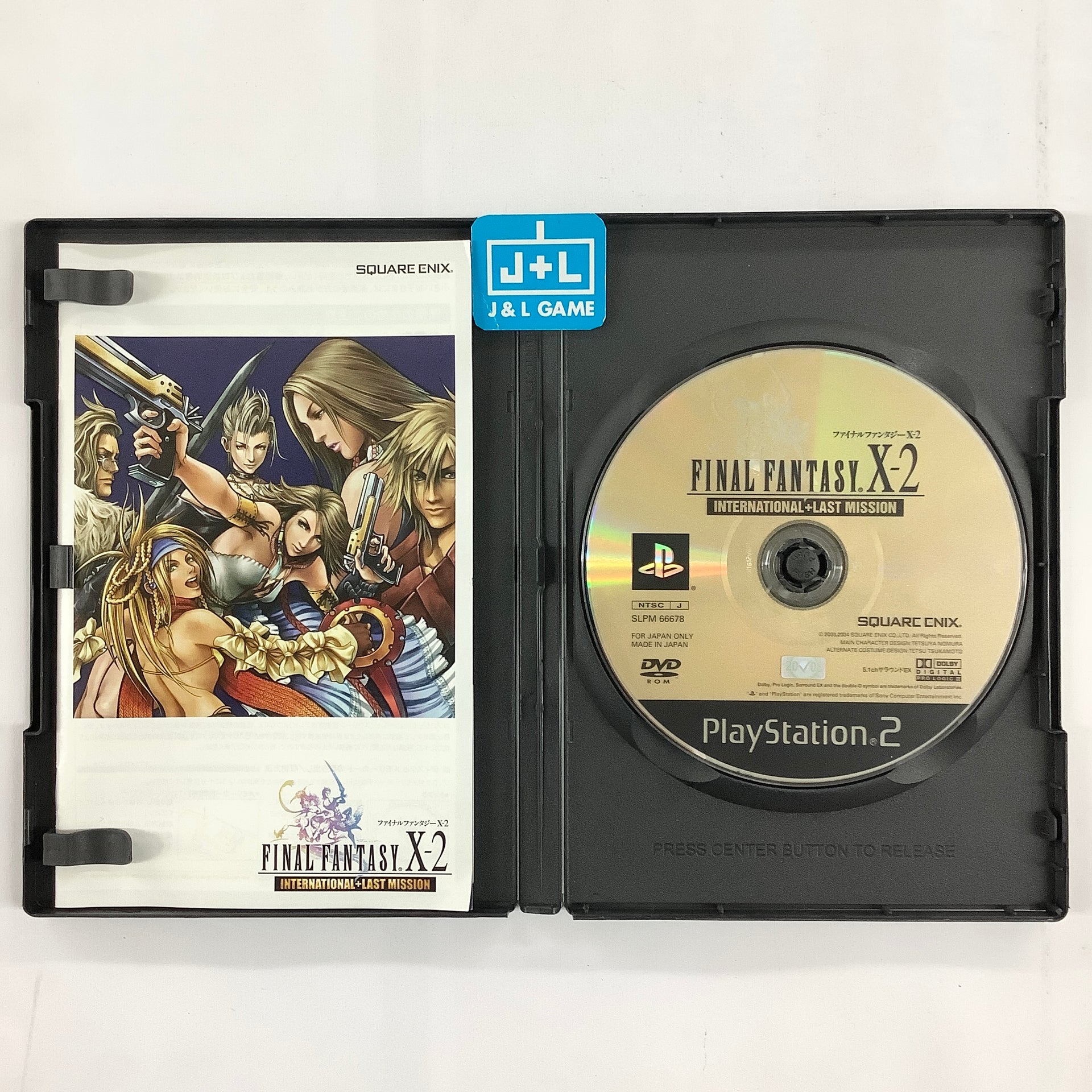 Final Fantasy X-2: International + Last Mission (Ultimate Hits) - (PS2 | J&L Game