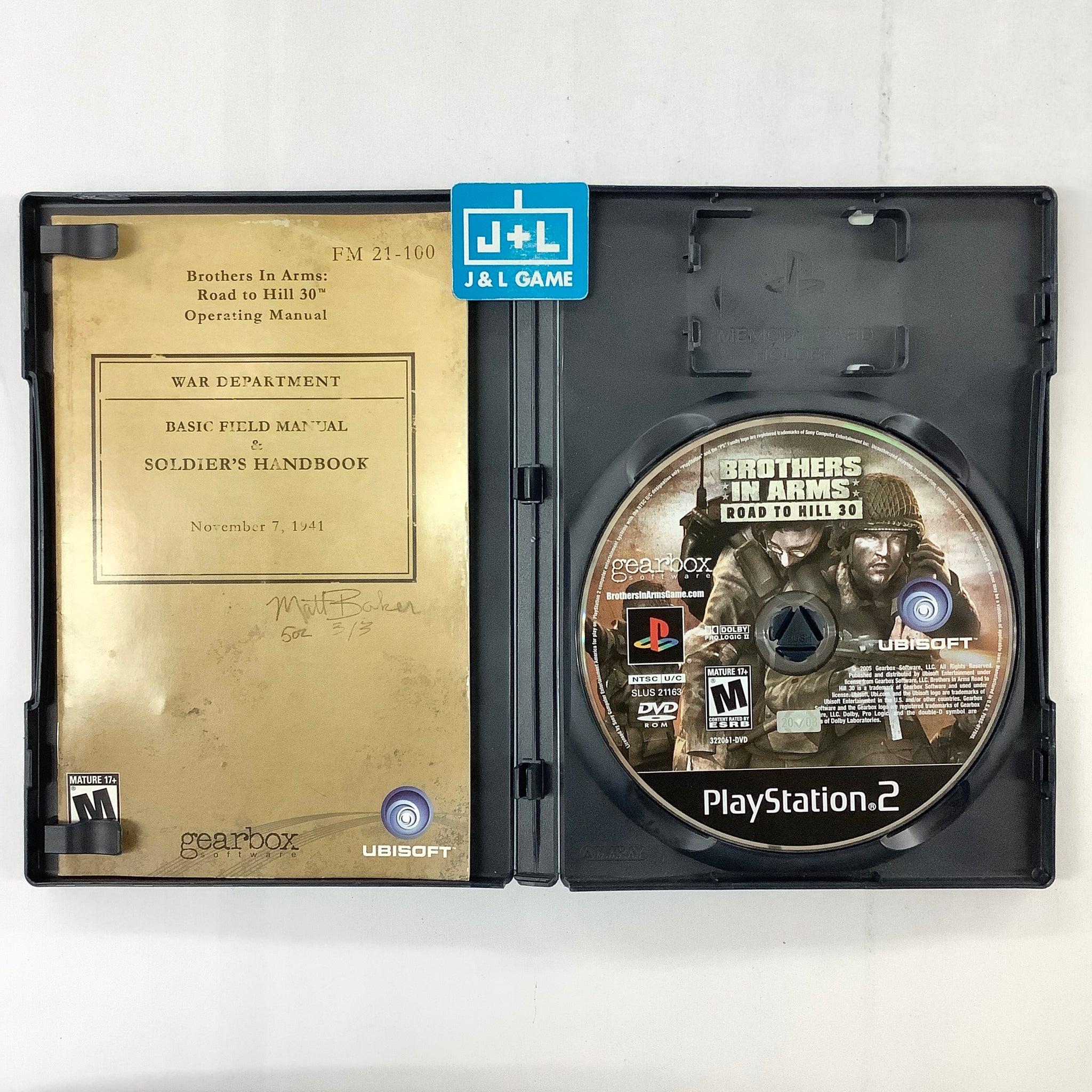 Brothers in Arms: Road to Hill 30 - (PS2) PlayStation 2 [Pre-Owned] – J ...