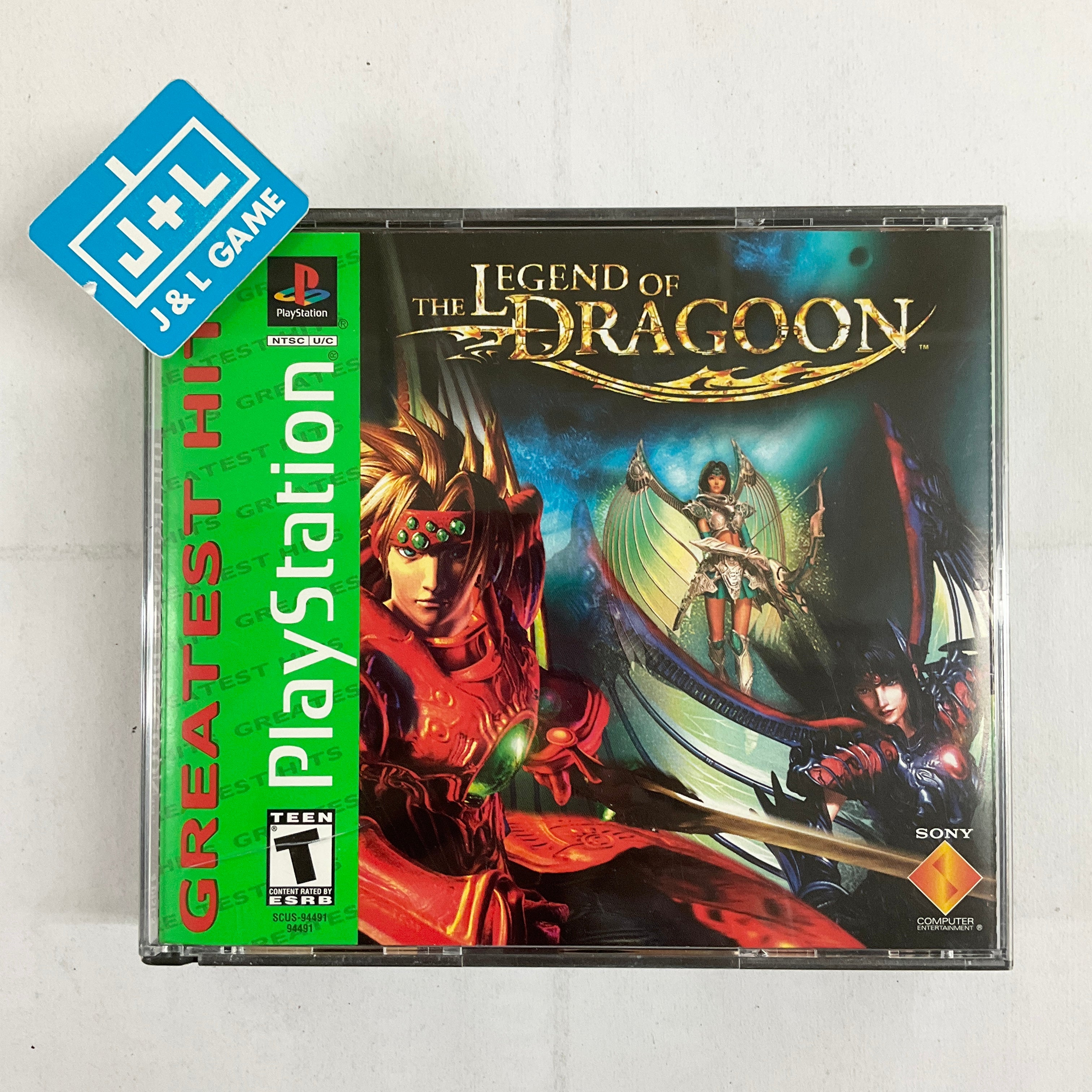 The Legend of Dragoon (Greatest Hits) - (PS1) PlayStation 1 [Pre-Owned ...