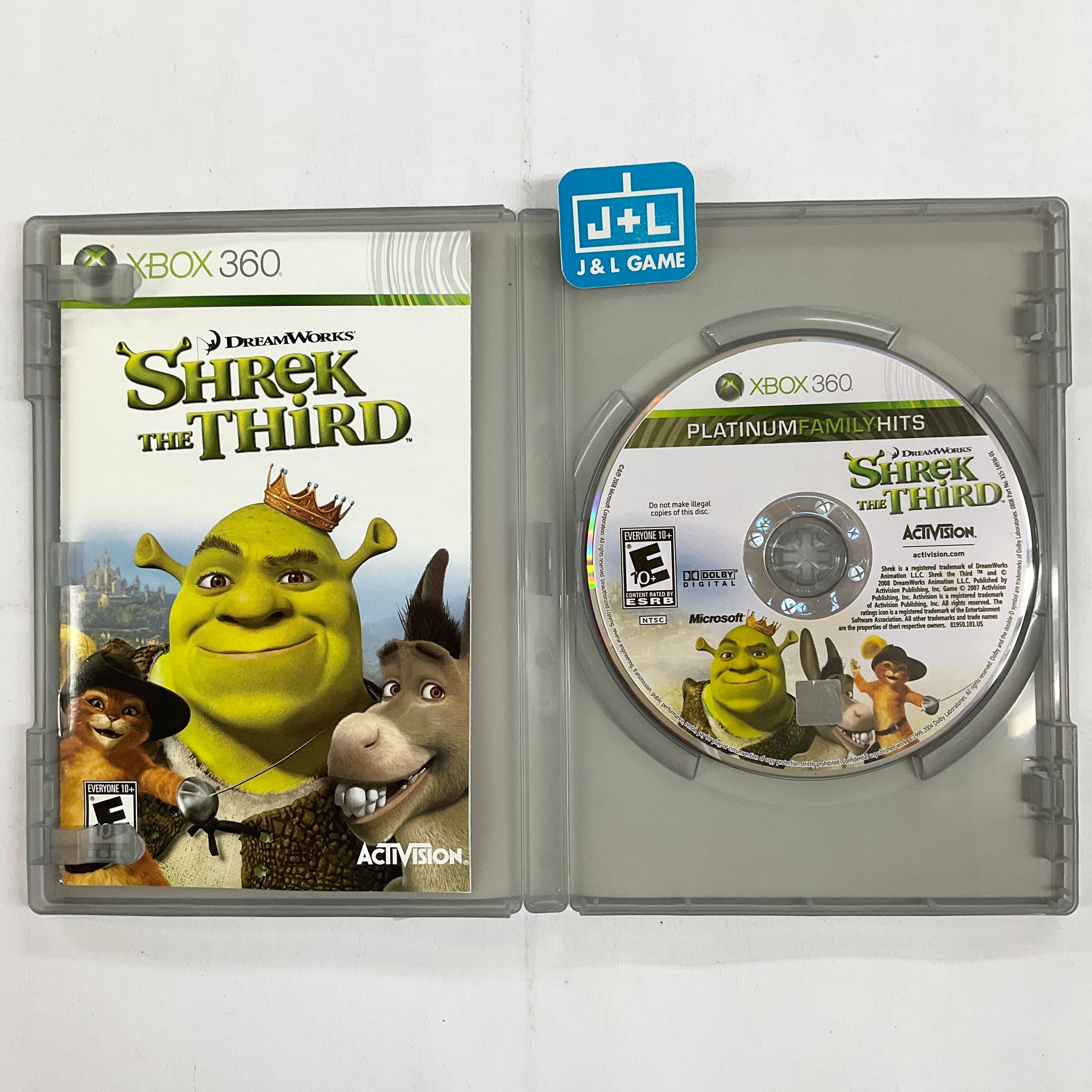 Shrek the Third (Platinum Hits) - Xbox 360 [Pre-Owned] – J&L Video ...
