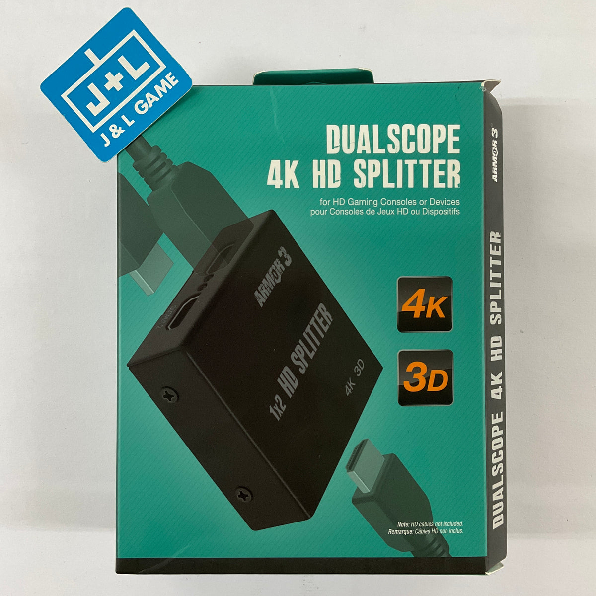 Armor3 Dualscope 4K HD Splitter for HD Gaming Consoles or Devices | J&L ...