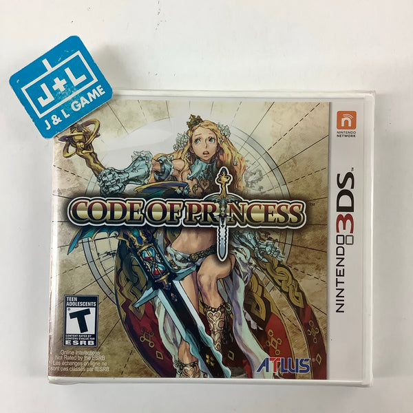 Code of Princess - Nintendo 3DS – J&L Video Games New York City