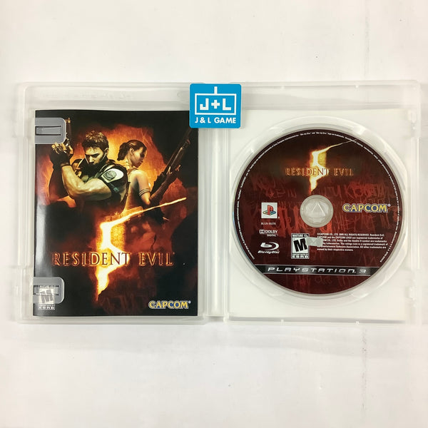 Resident Evil 5 - (PS3) PlayStation 3 [Pre-Owned] – J&L Video Games New ...