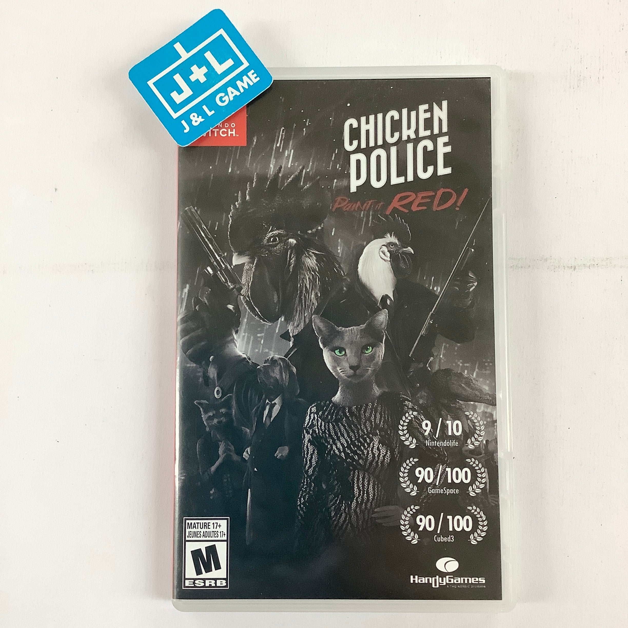Chicken Police - Paint it RED! - (NSW) Nintendo Switch [Pre-Owned] | J ...