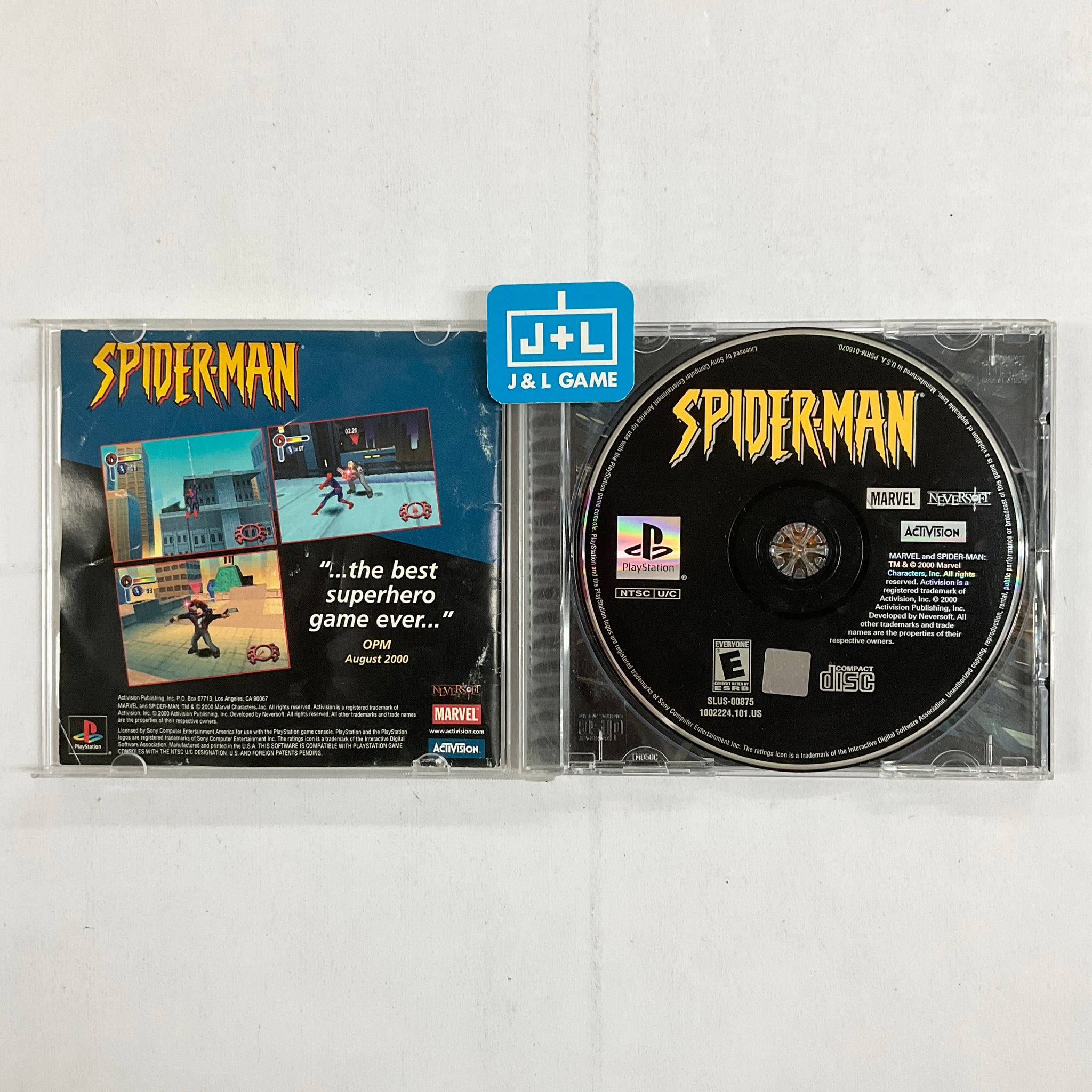 Spider-Man - (PS1) PlayStation 1 [Pre-Owned] – J&L Video Games New York City