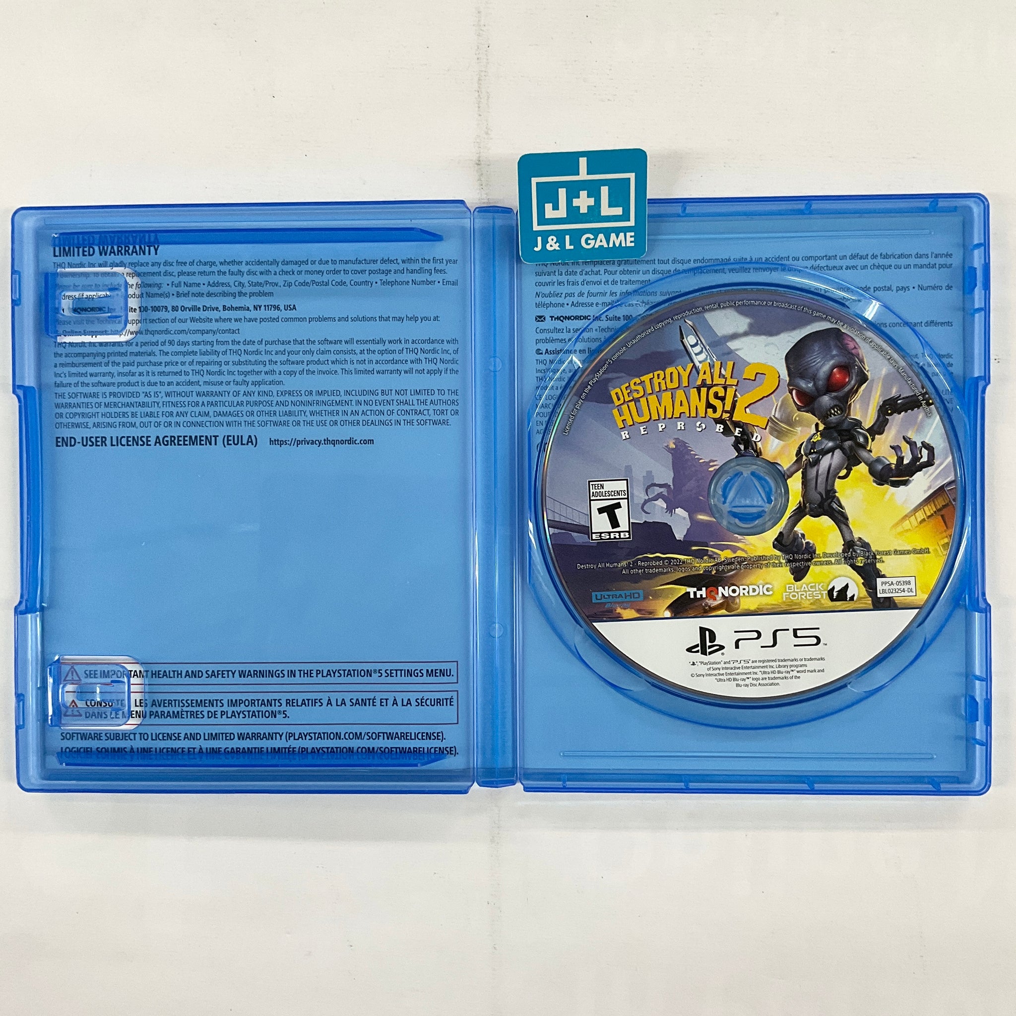 Destroy All Humans! 2 Reprobed - (PS5) PlayStation 5 [UNBOXING] – J&L ...