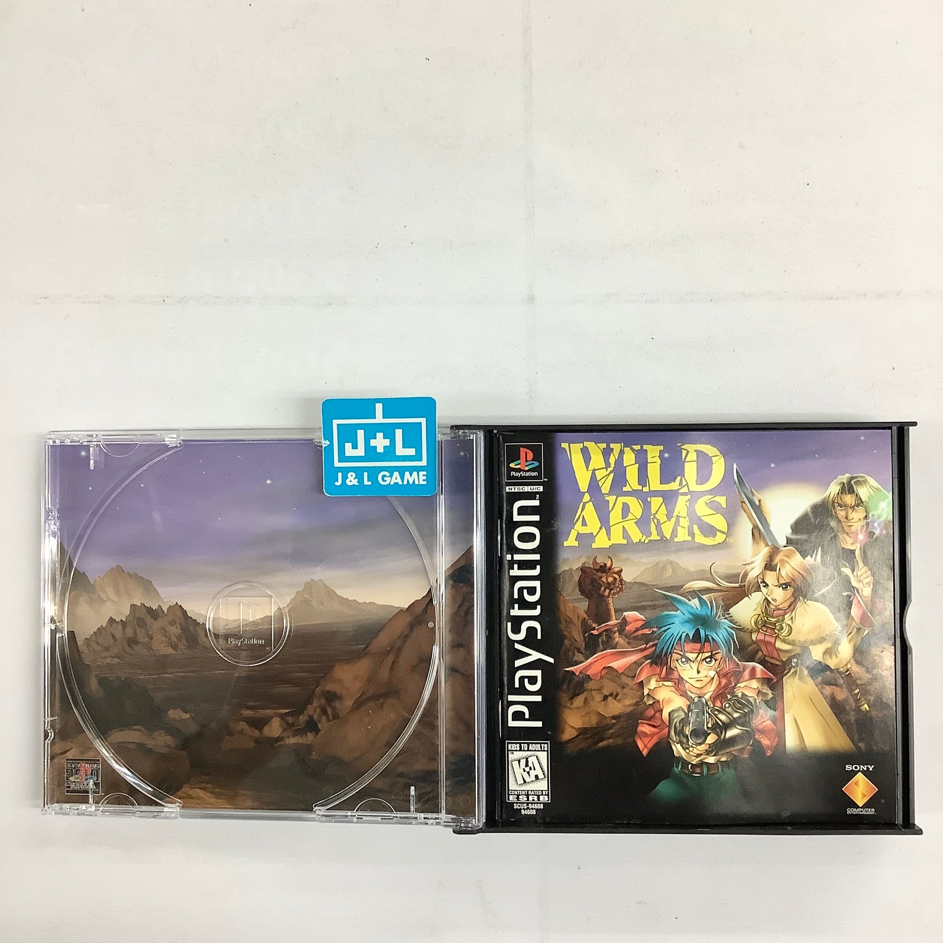 Wild Arms - (PS1) PlayStation 1 [Pre-Owned] | J&L Game