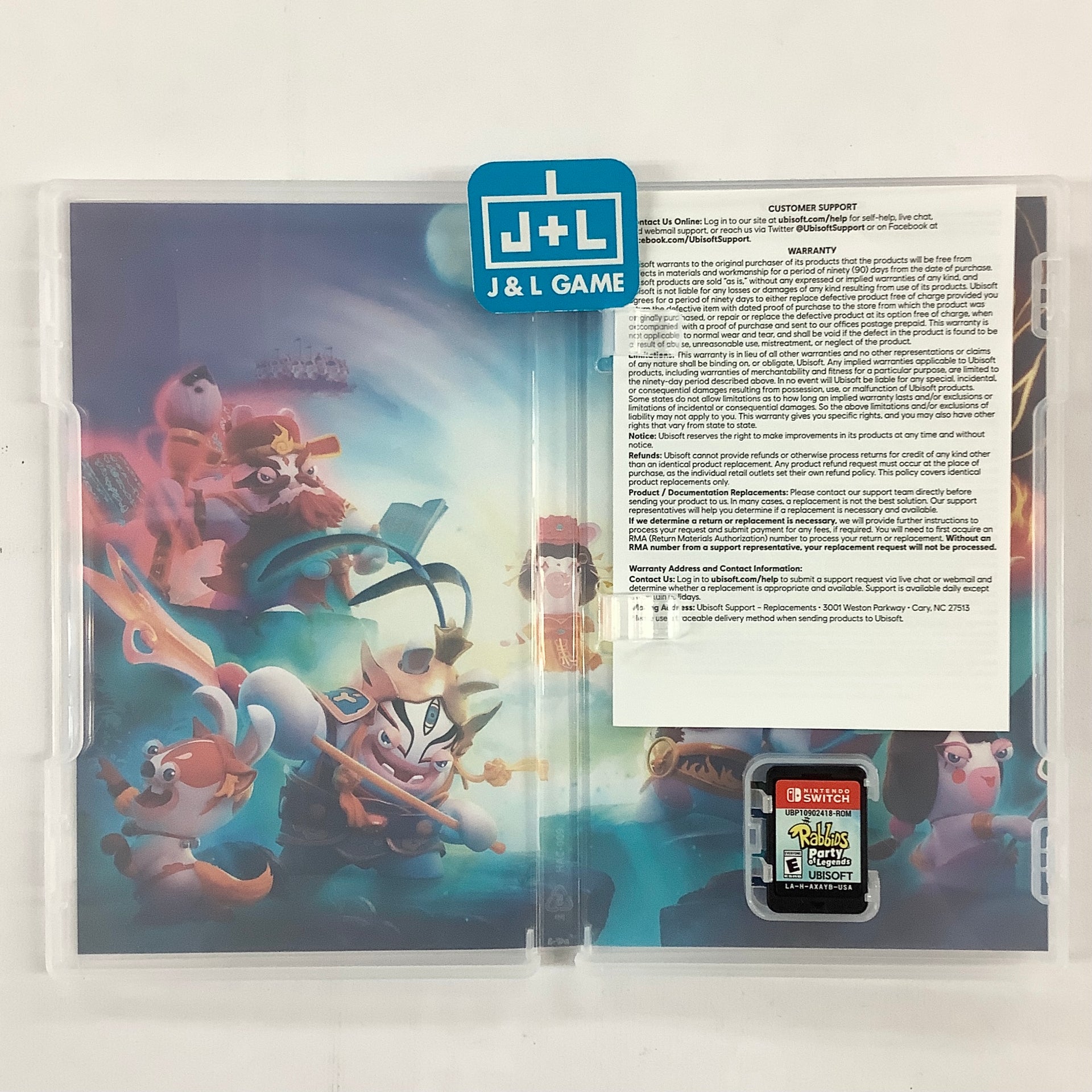 Rabbids: Party of Legends - (NSW) Nintendo Switch [UNBOXING] | J&L Game