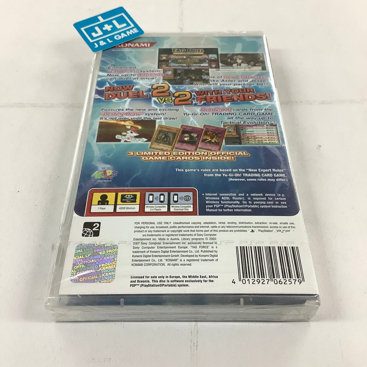 Yu-Gi-Oh! GX Tag Force 2 - Sony PSP (European Import) | J&L Game