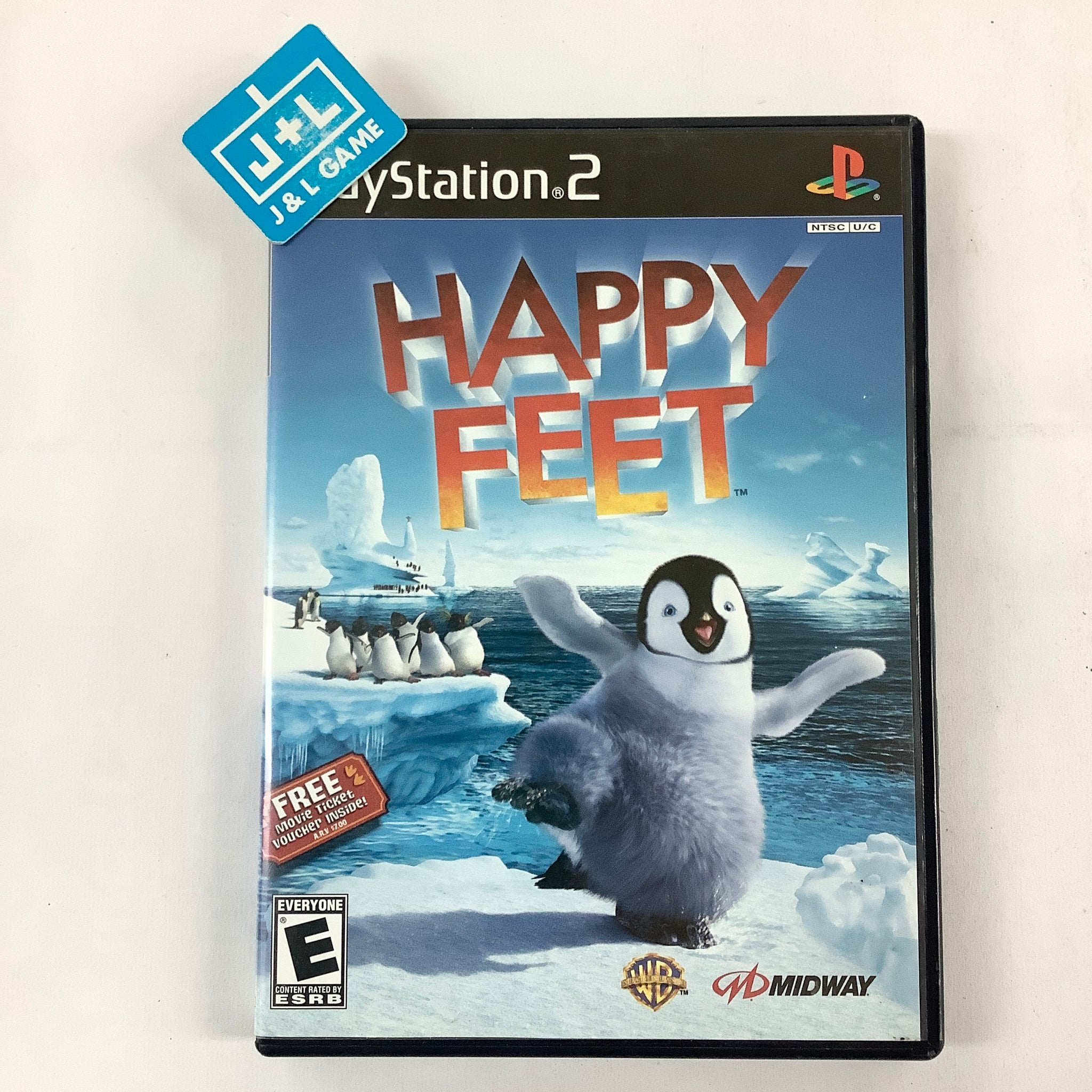 Happy Feet - (PS2) PlayStation 2 [Pre-Owned] – J&L Video Games New York ...