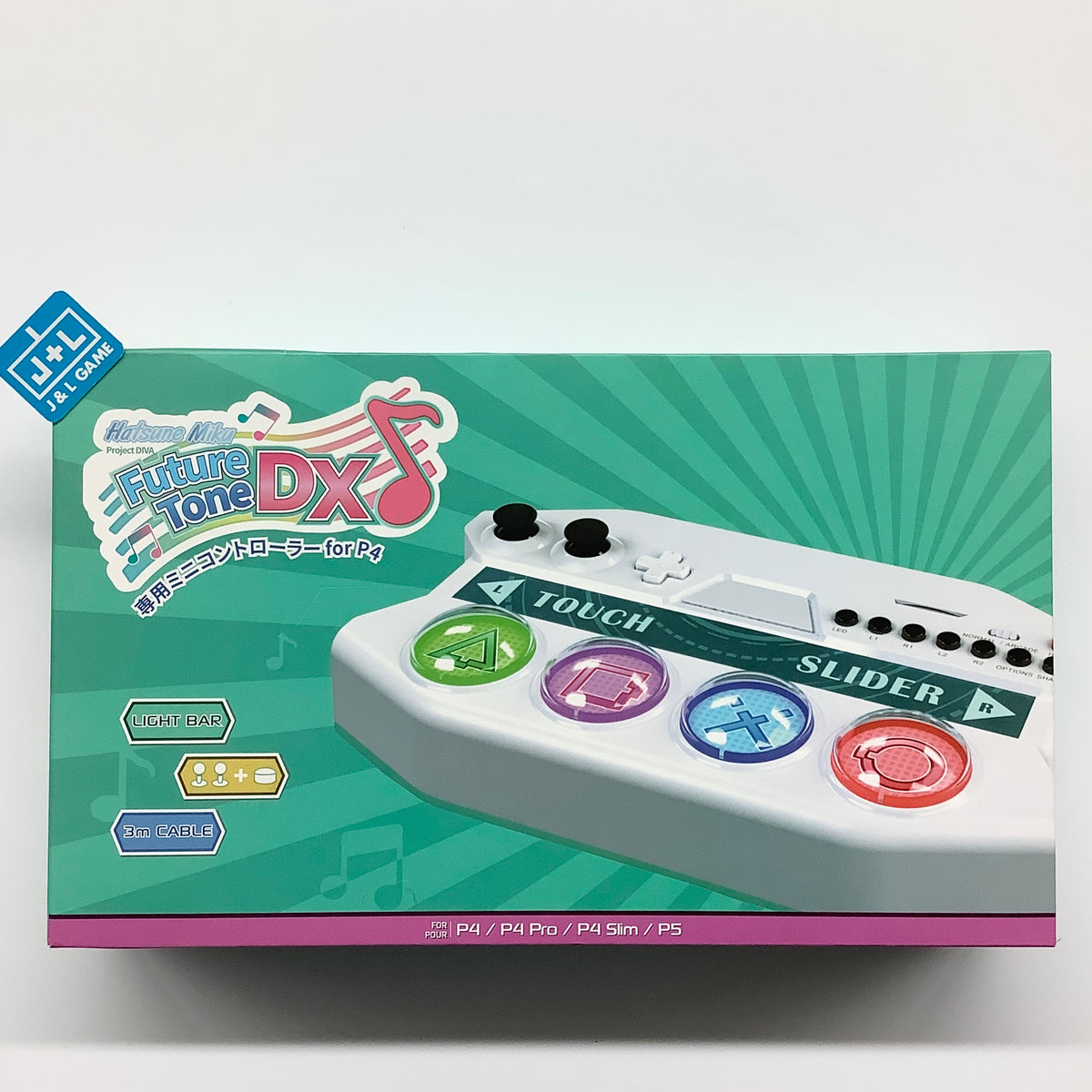 Hatsune Miku Project DIVA Future Tone DX Mini Controller (White) - (PS ...