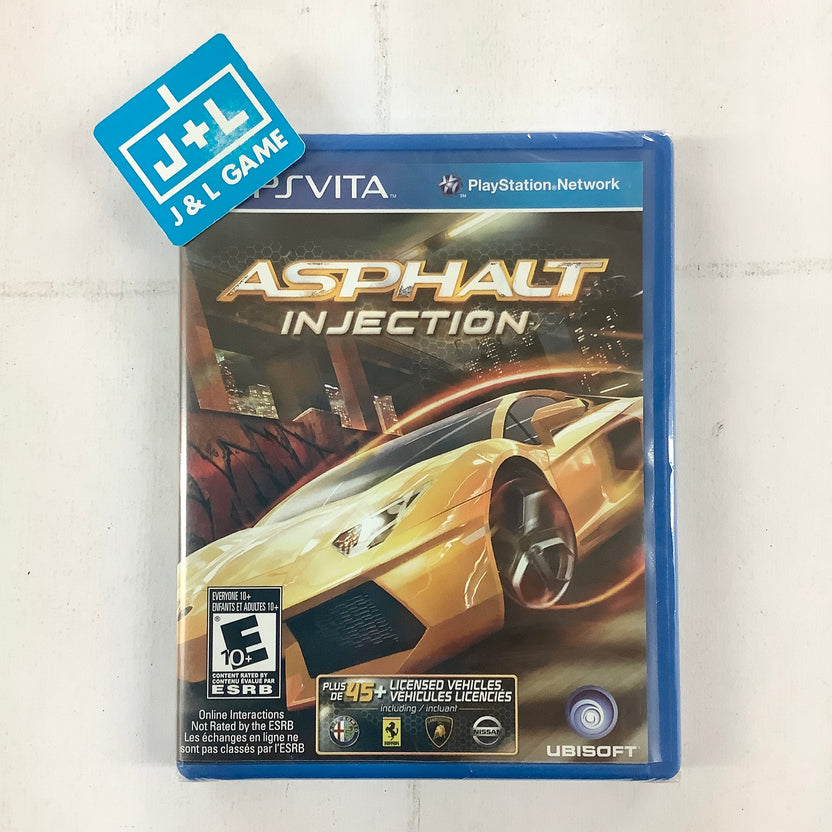 Asphalt: Injection - (PSV) PlayStation Vita | J&L Game