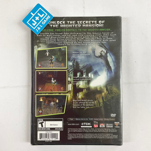 The Haunted Mansion - (PS2) PlayStation 2 – J&L Video Games New York City