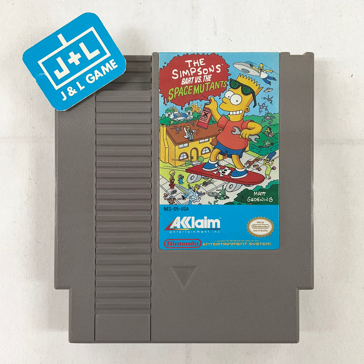 The Simpsons: Bart vs. the Space Mutants - (NES) Nintendo Entertainmen ...