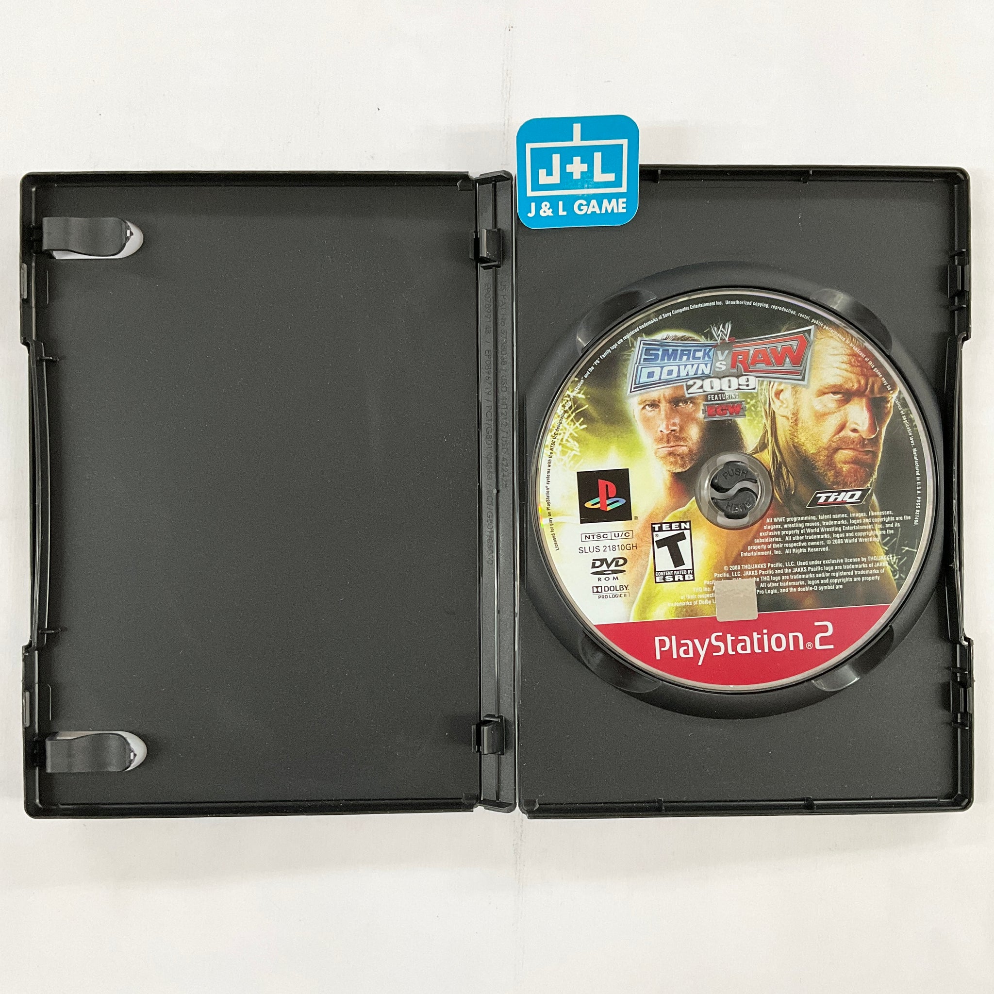 WWE SmackDown vs. Raw 2009 (Greatest Hits) - (PS2) PlayStation 2 [Pre ...