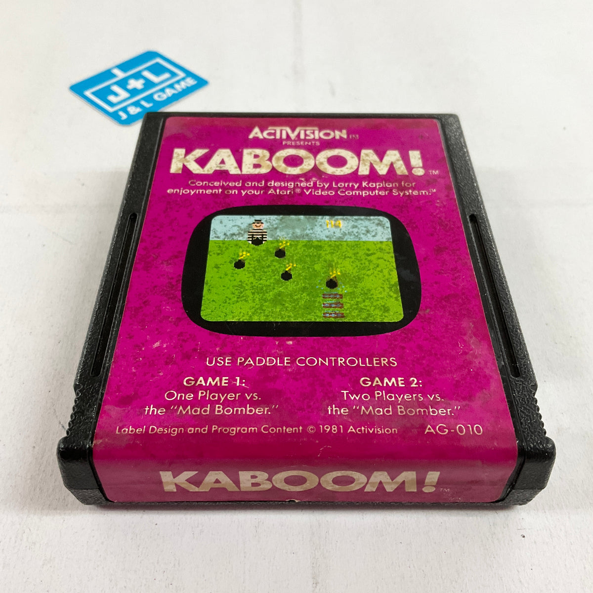 Kaboom! - Atari 2600 [Pre-Owned] | J&L Game