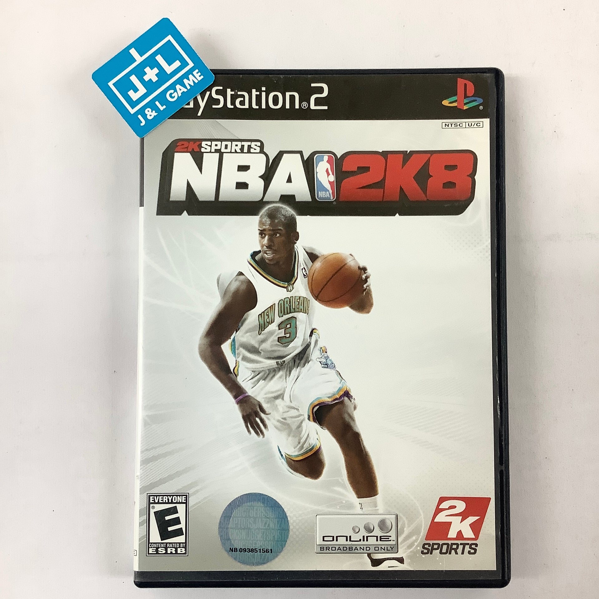 NBA 2K8 - (PS2) PlayStation 2 [Pre-Owned] | J&L Game