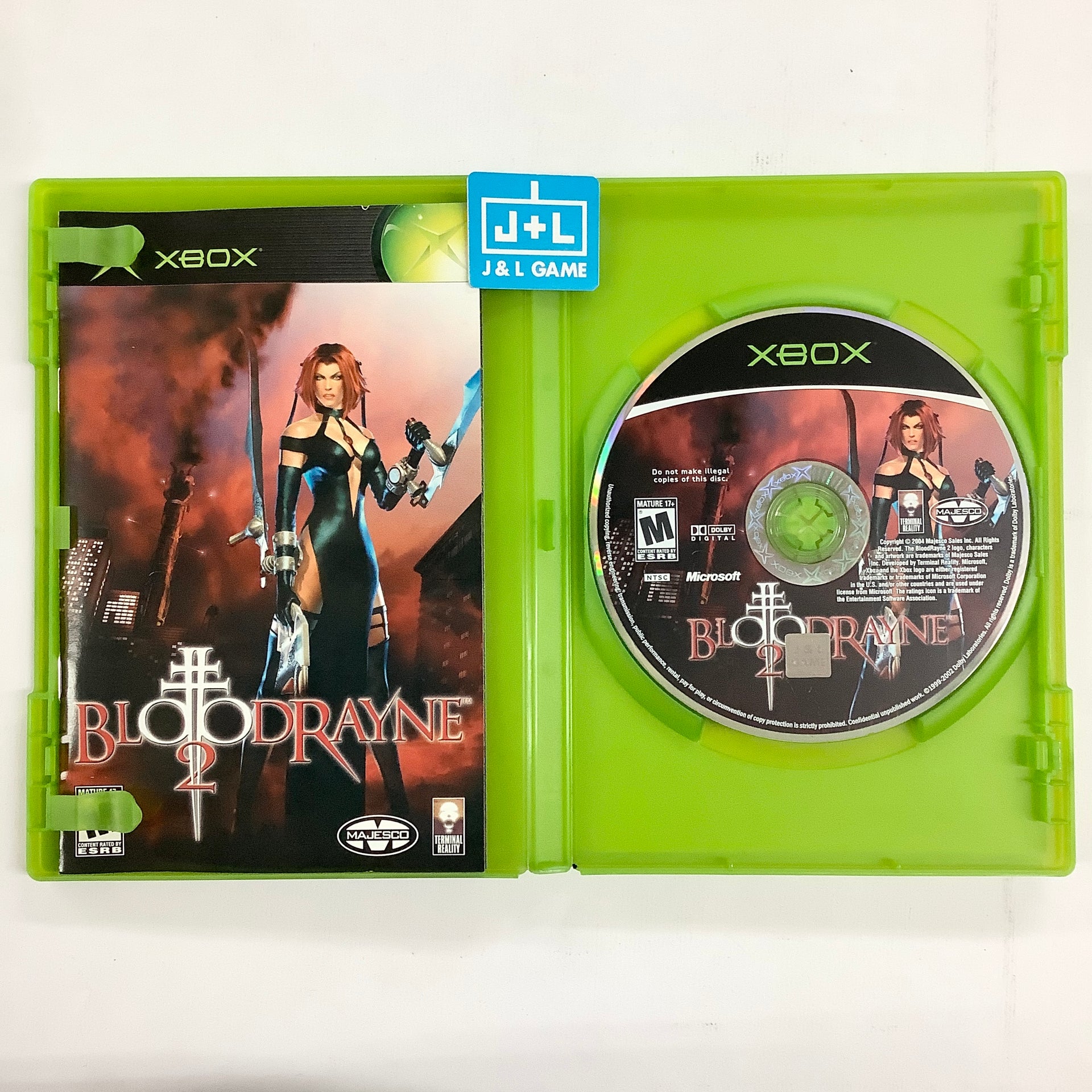 BloodRayne 2 - (XB) Xbox [Pre-Owned] | J&L Game