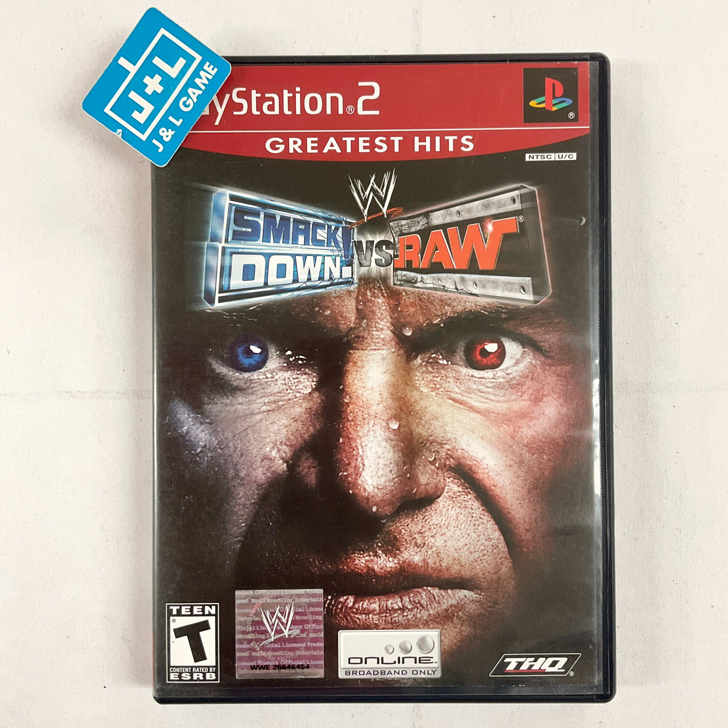 WWE SmackDown! vs. Raw (Greatest Hits) - (PS2) PlayStation 2 [Pre-Owne ...