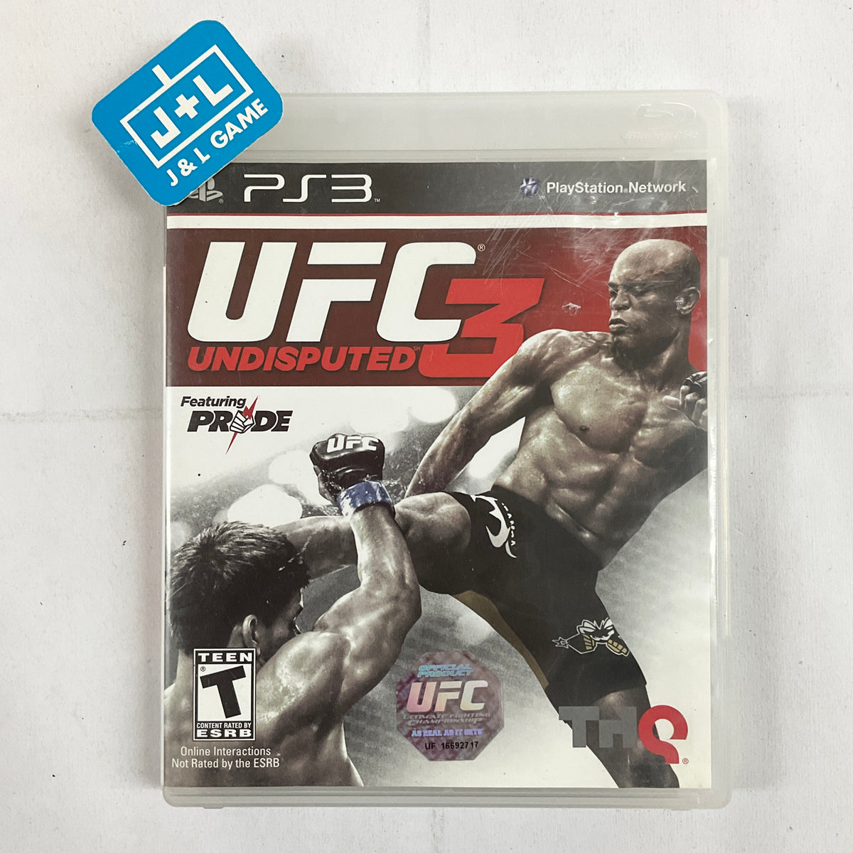 UFC Undisputed 3 - (PS3) PlayStation 3 [Pre-Owned] | J&L Game
