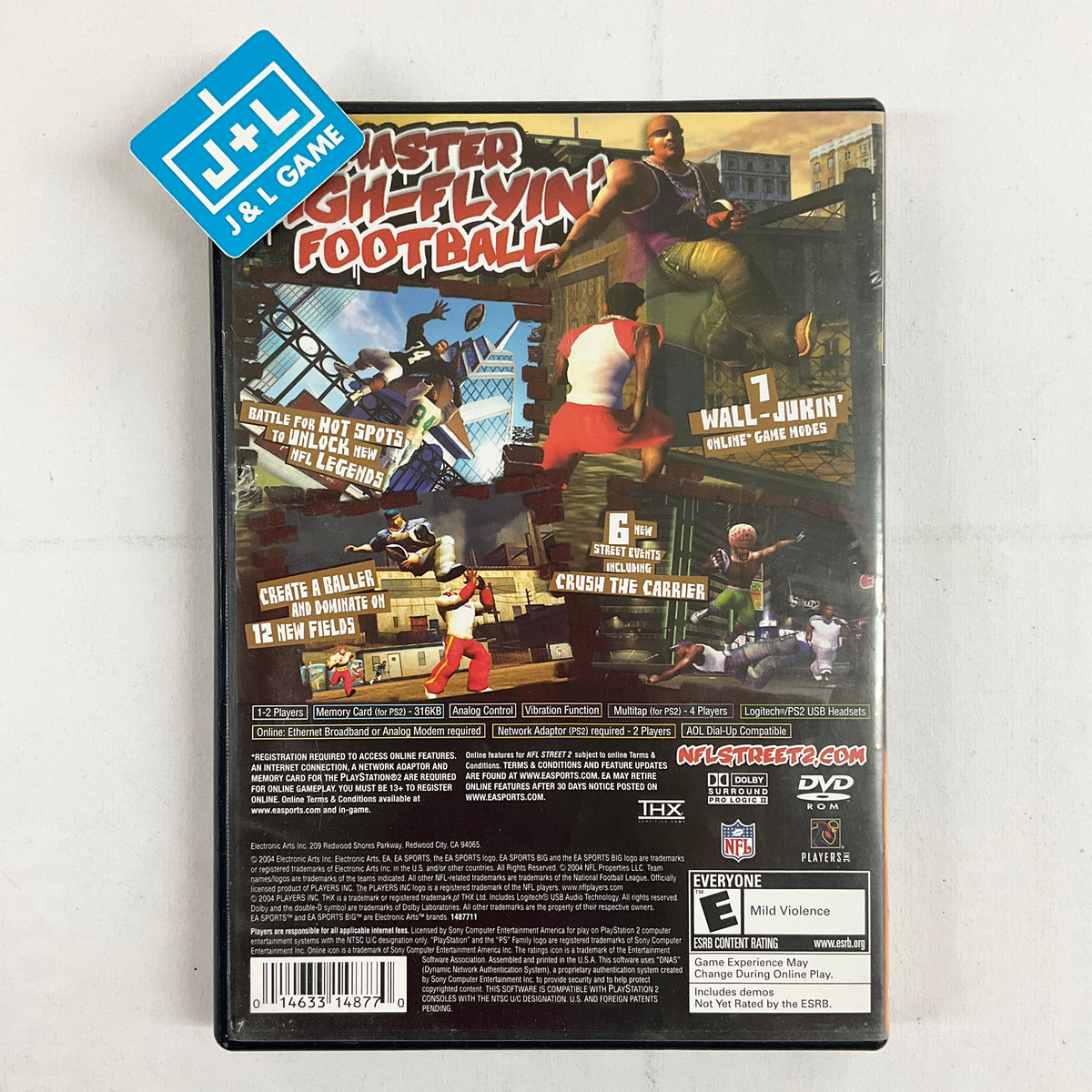 NFL Street 2 - (PS2) PlayStation 2 [Pre-Owned] | J&L Game