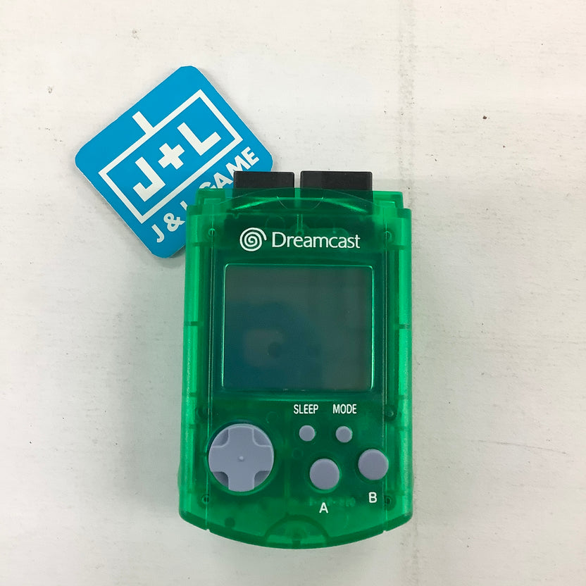 Sega Dreamcast Visual Memory Unit VMU (Green) - (DC) Sega Dreamcast [P | J&L Game