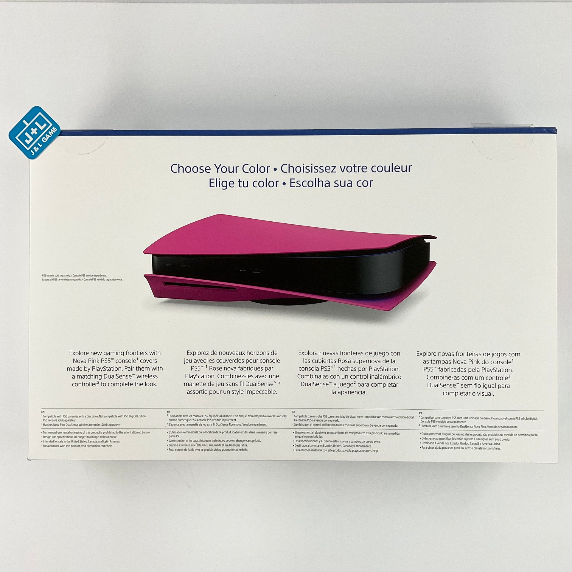 Sony PlayStation 5 DISC Console Cover (Nova Pink) - (PS5) Playstation ...