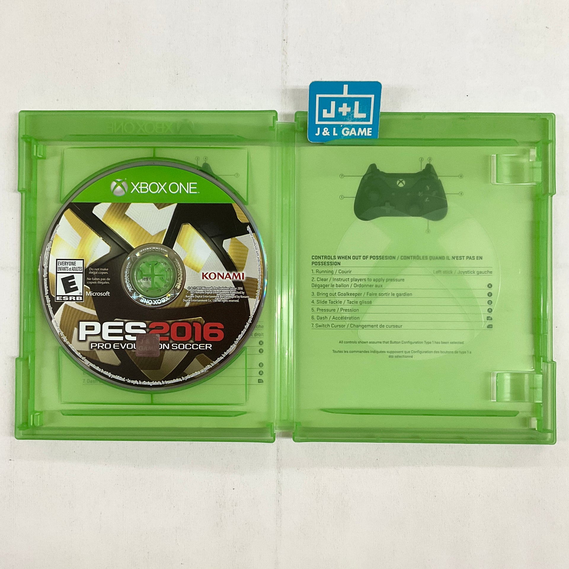 Pro Evolution Soccer 2016 - (XB1) Xbox One [Pre-Owned] | J&L Game
