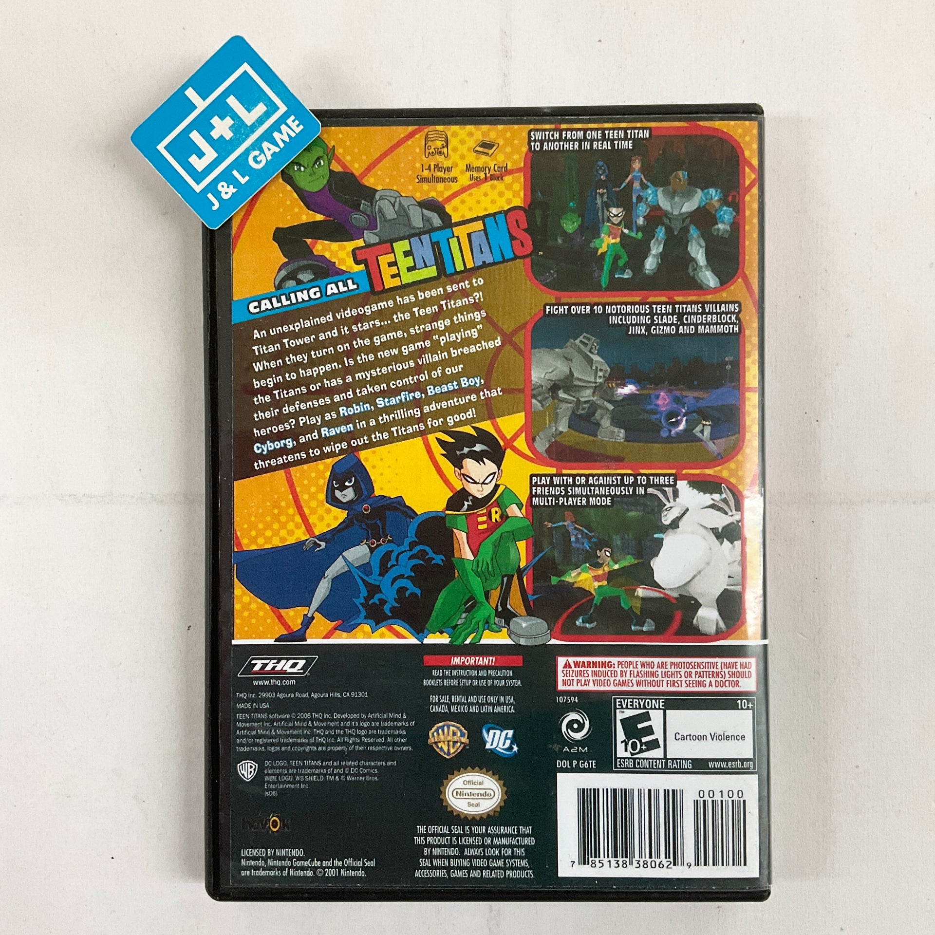 Teen Titans - (GC) GameCube [Pre-Owned] | J&L Game