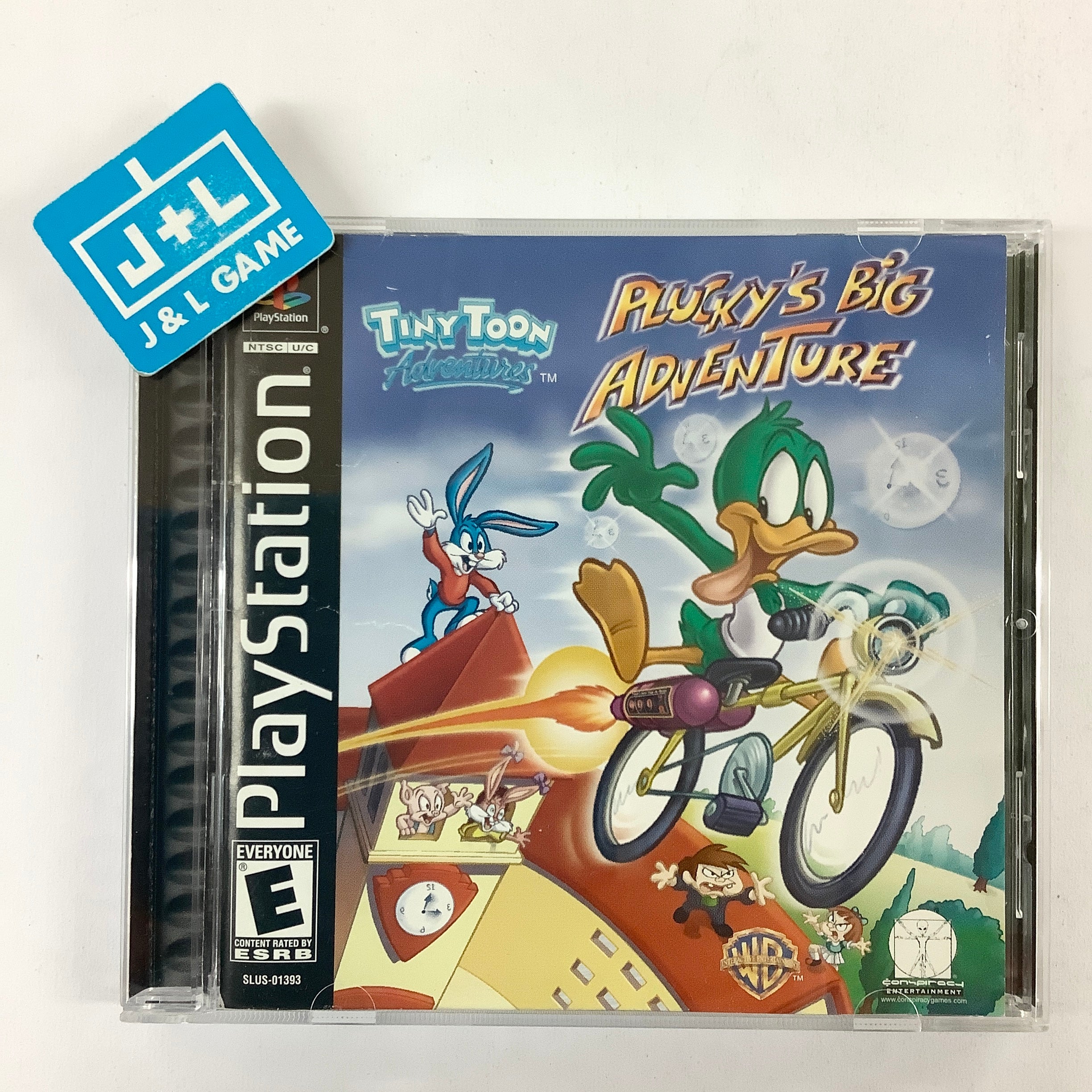Tiny Toon Adventures: Plucky's Big Adventure - (PS1) PlayStation 1 [Pr ...