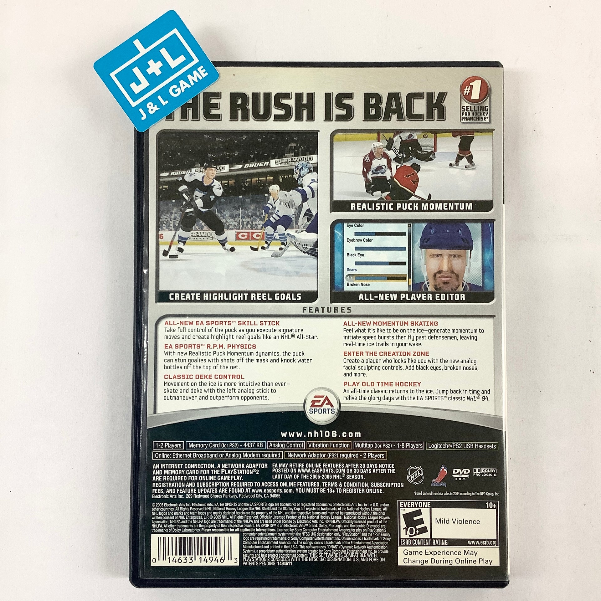 NHL 06 - (PS2) PlayStation 2 [Pre-Owned] | J&L Game