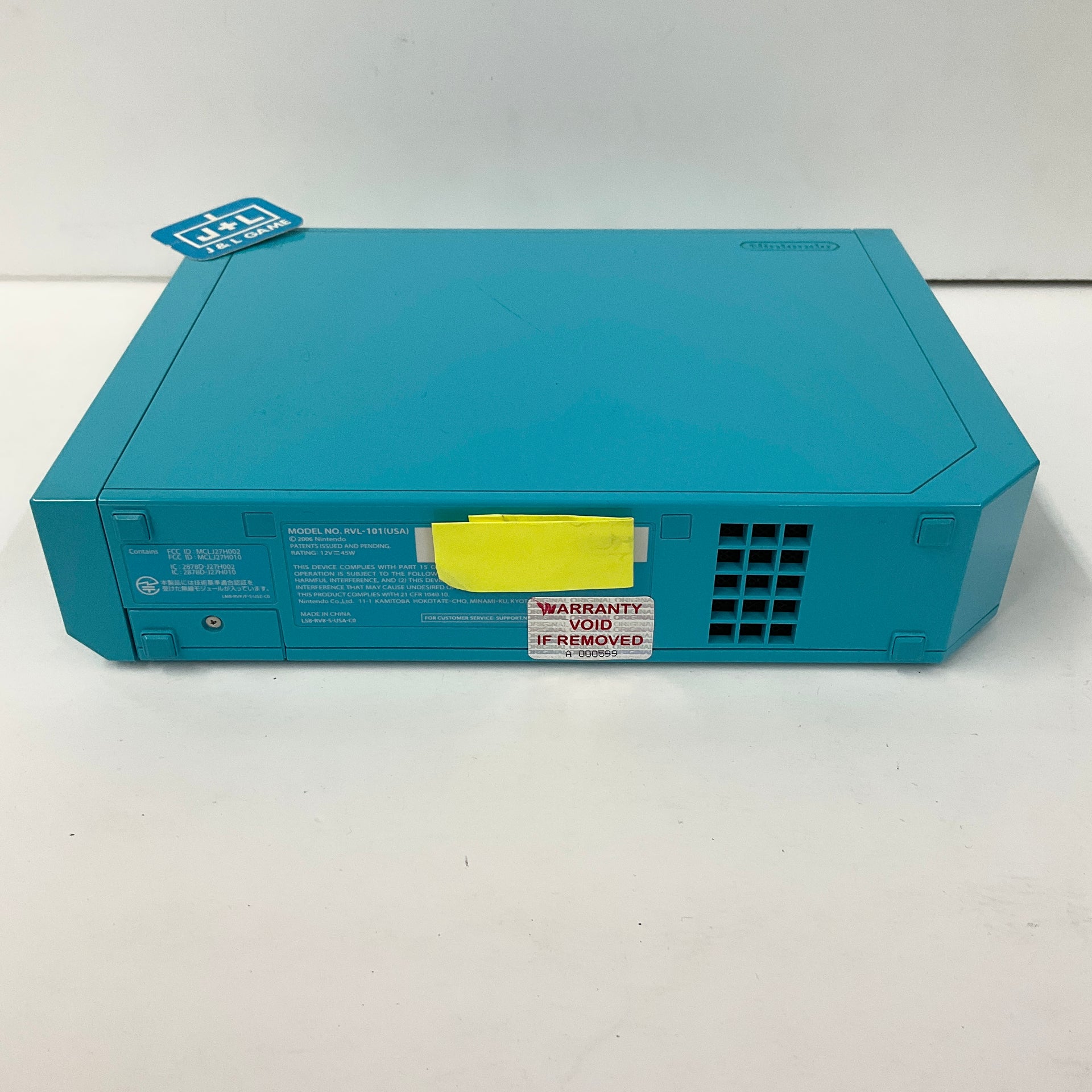 Nintendo Wii Console (Blue) - Nintendo Wii [Pre-Owned] | J&L Game