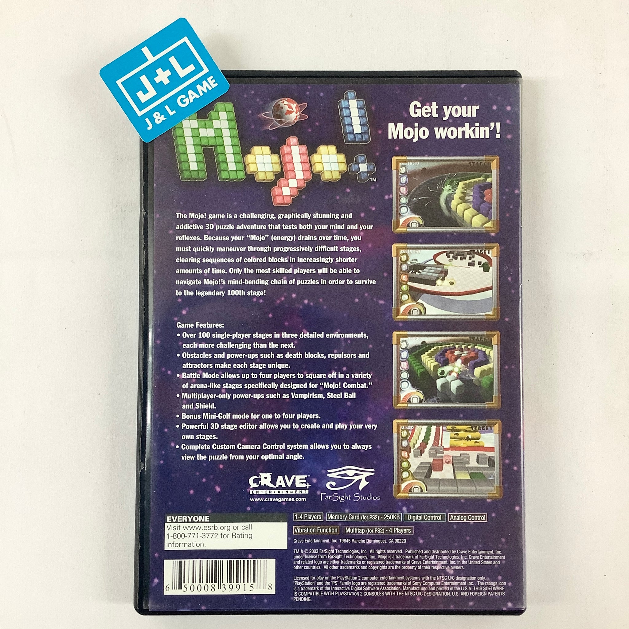 Mojo! - (PS2) PlayStation 2 [Pre-Owned] – J&L Video Games New York City