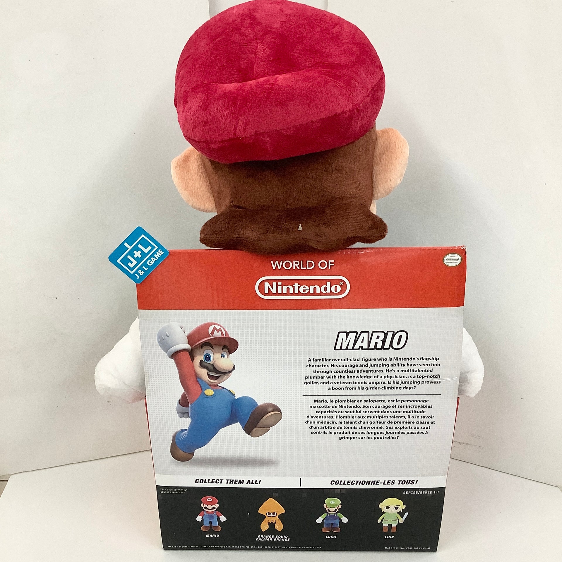 World of Nintendo Jumbo Plush (Mario) - Toys | J&L Game