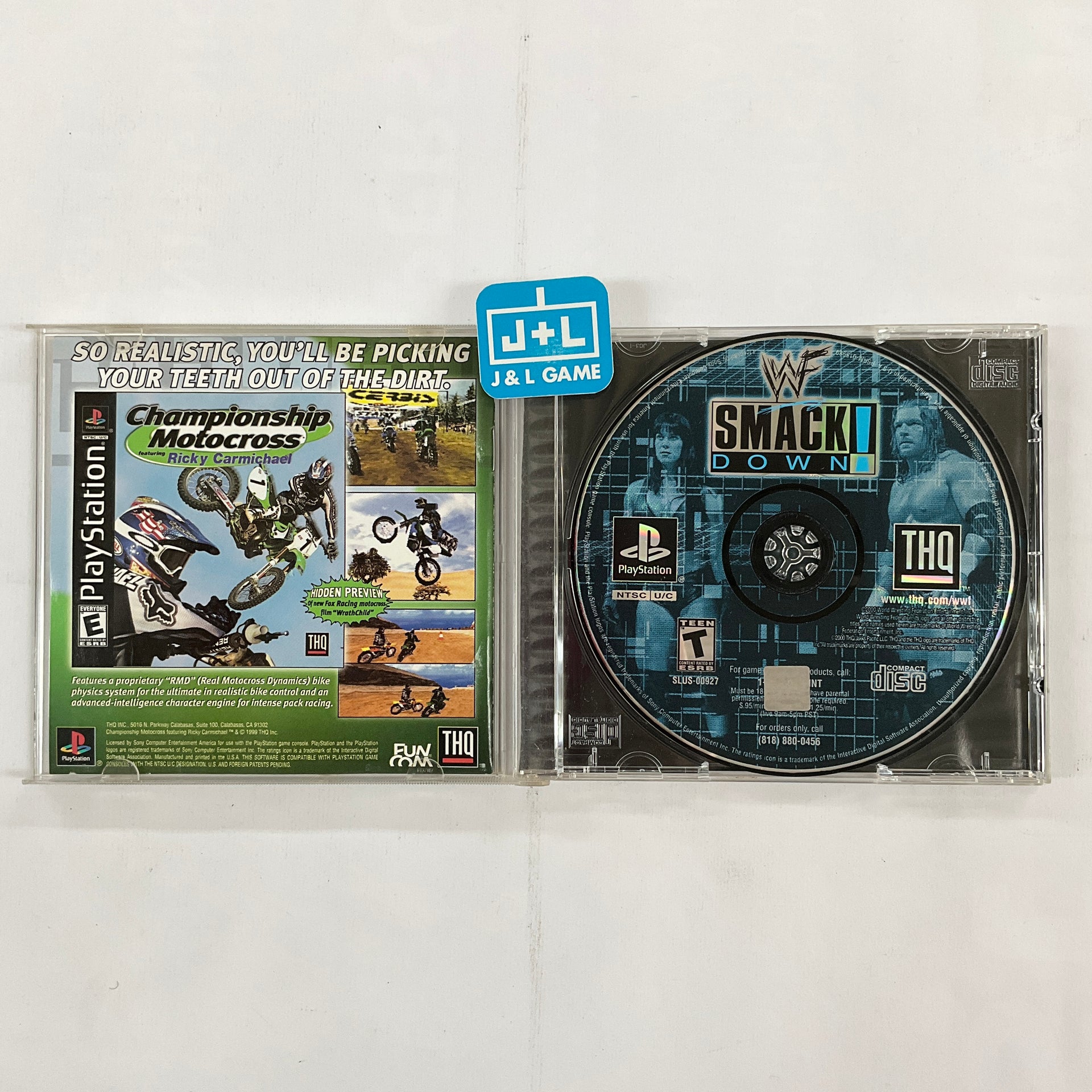 WWF SmackDown! - (PS1) PlayStation 1 [Pre-Owned] | J&L Game