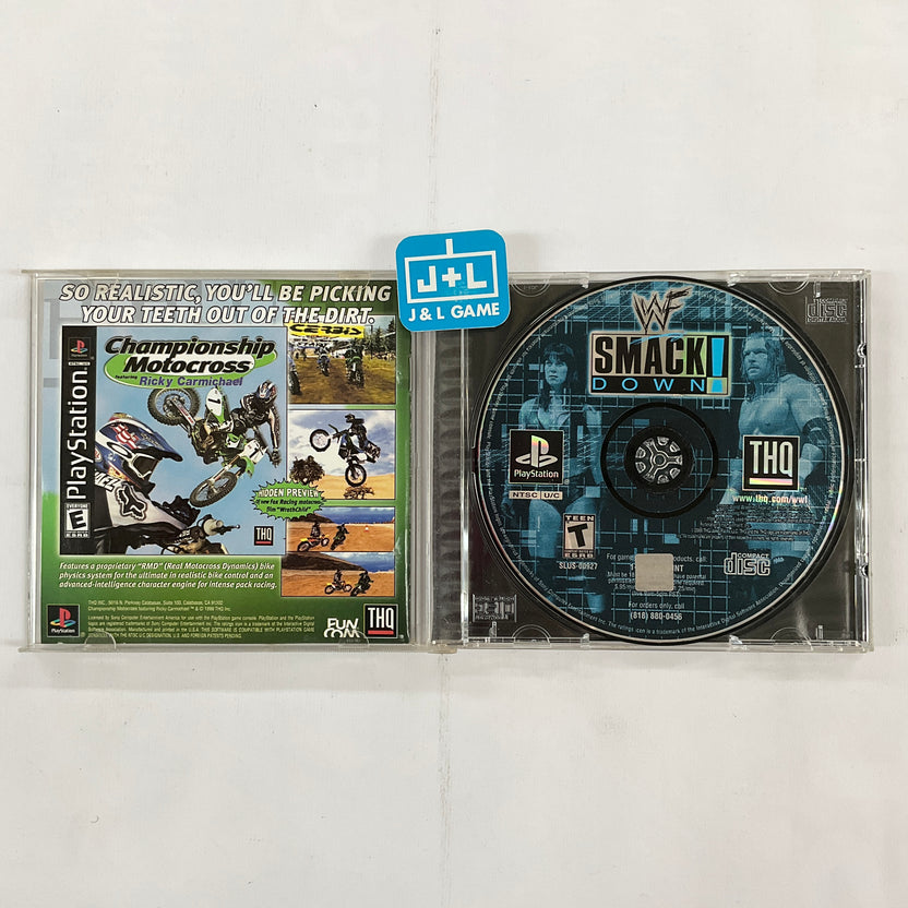 WWF SmackDown! - (PS1) PlayStation 1 [Pre-Owned] | J&L Game